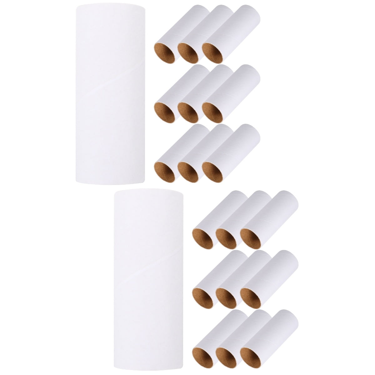 20 Pcs Paper Roll Round Paper Roll Christmas Craft Supplies Paper ...