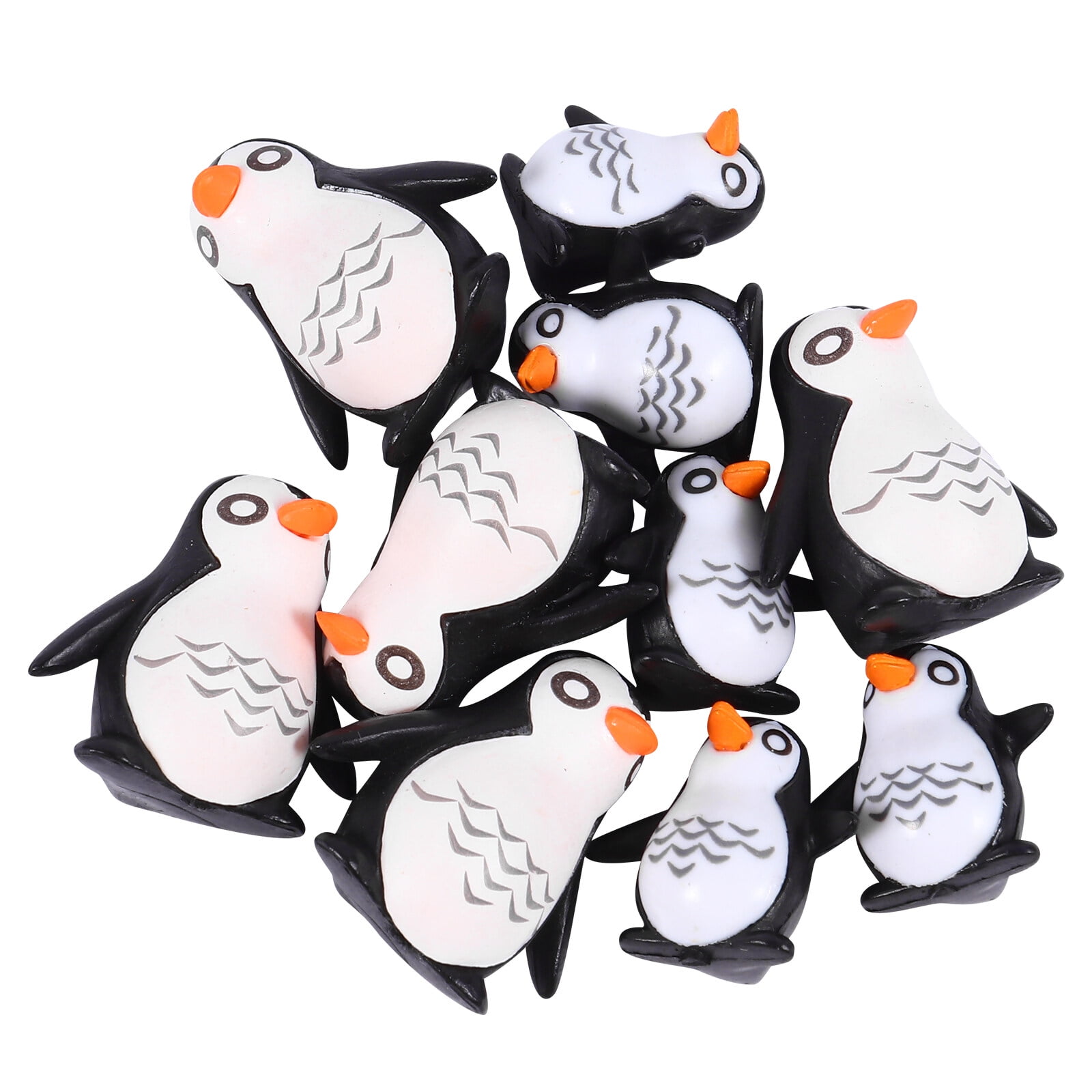 20 Pcs Penguin Toy Ornament Home Decoration Kids Toys Mini Penguin ...