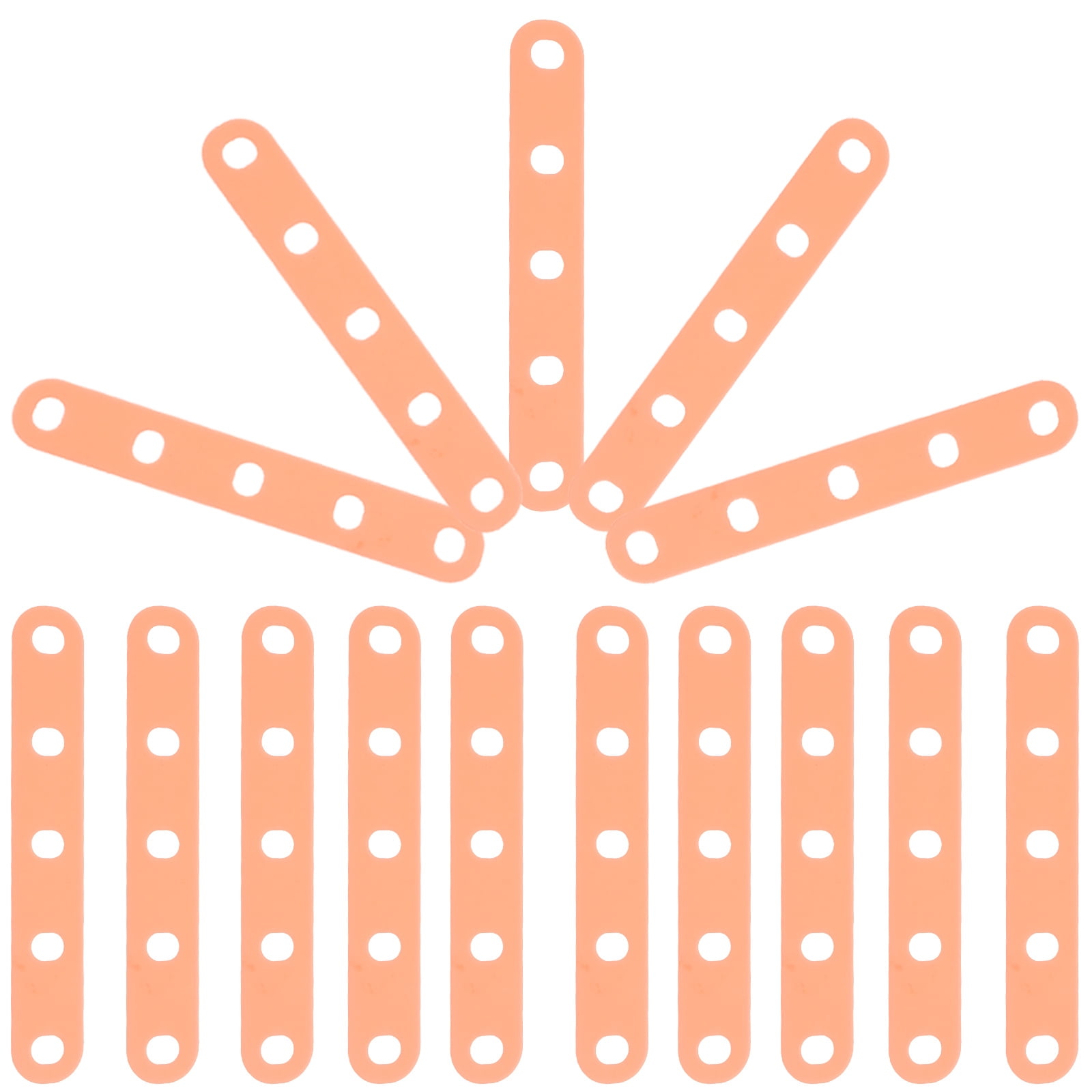 20 Pcs Perm Rubber Band Curlers Rollers Hair Bands Dedicated Silica Gel ...