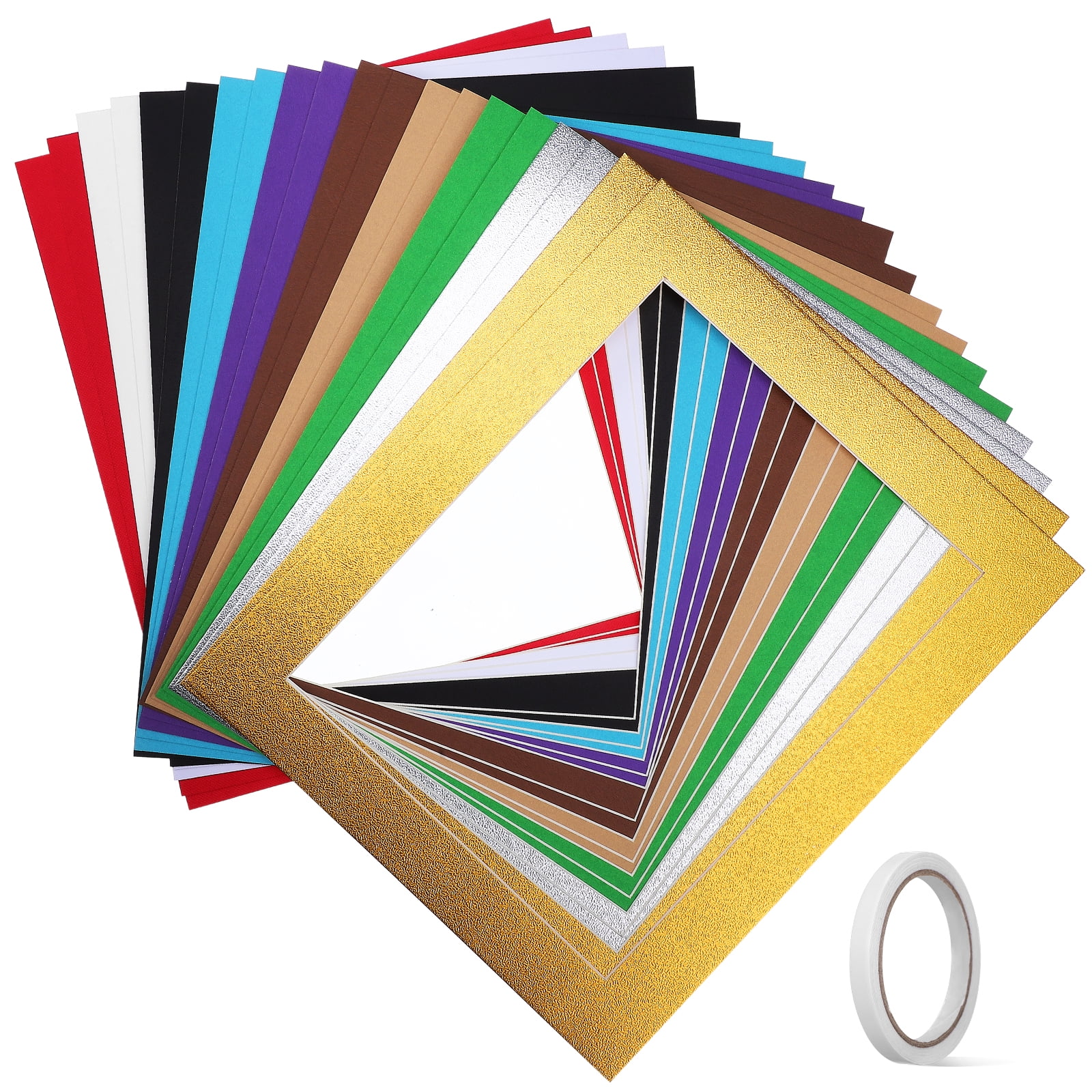 20 Pcs Picture Mats Photo Mats Picture Frame Mats Picture Matting ...