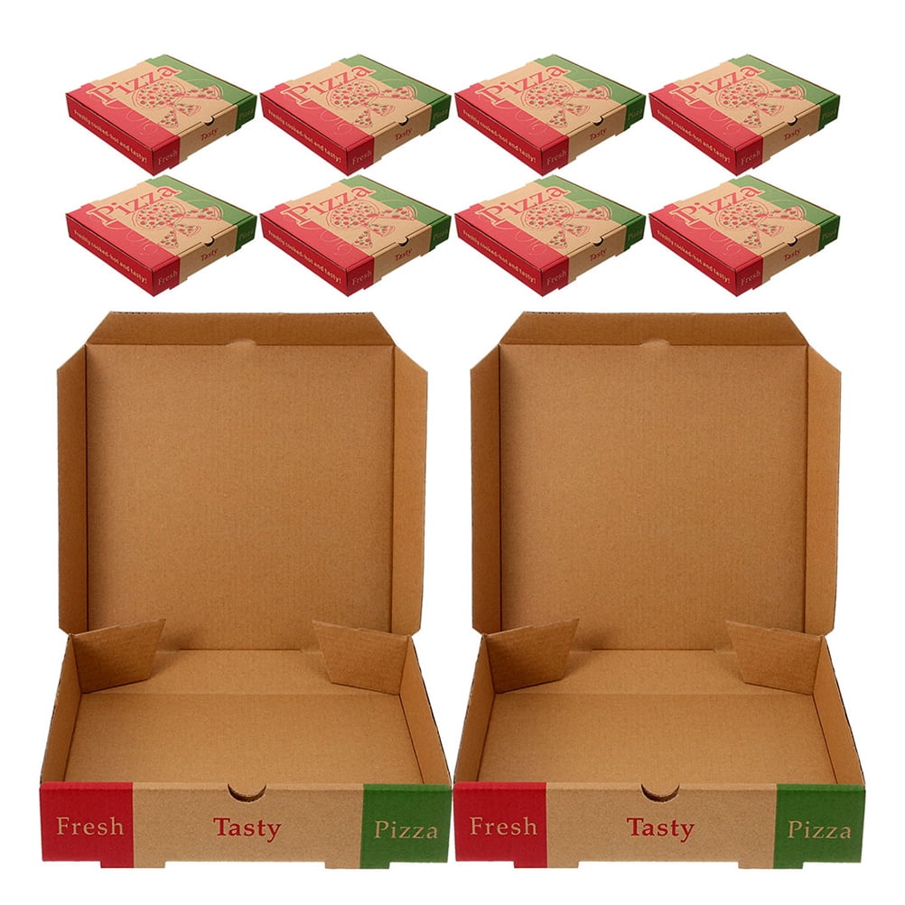 20 Pcs Pizza Box Handheld Boxes Mini Aluminum Foil Expandable - Walmart.com