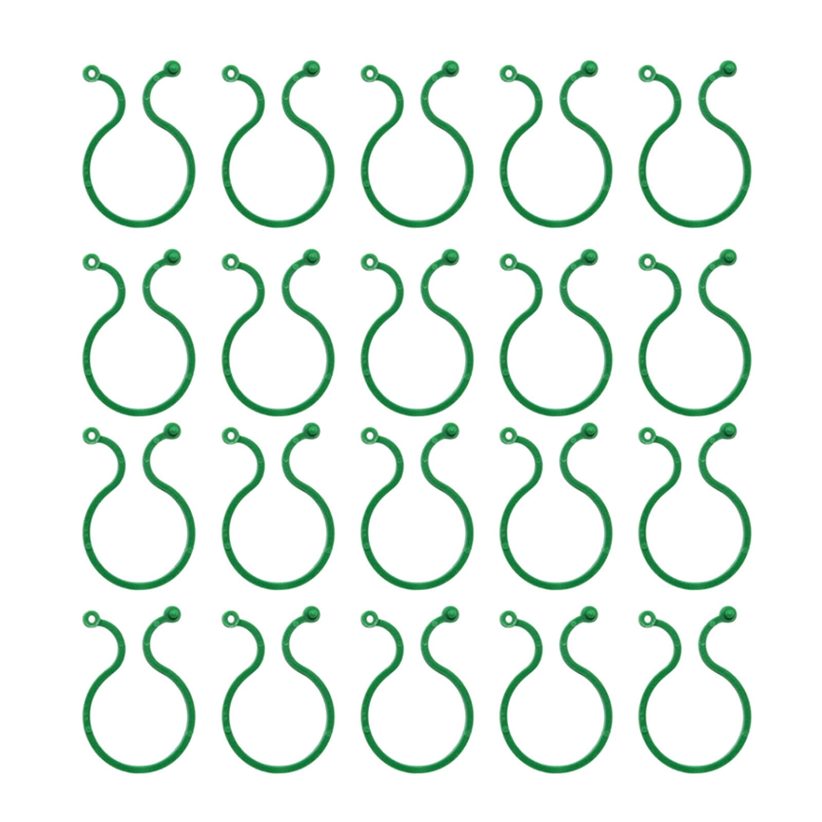 20 Pcs Twist Clip Ties for Garden Use, Soft Clips for Securing Tomato ...