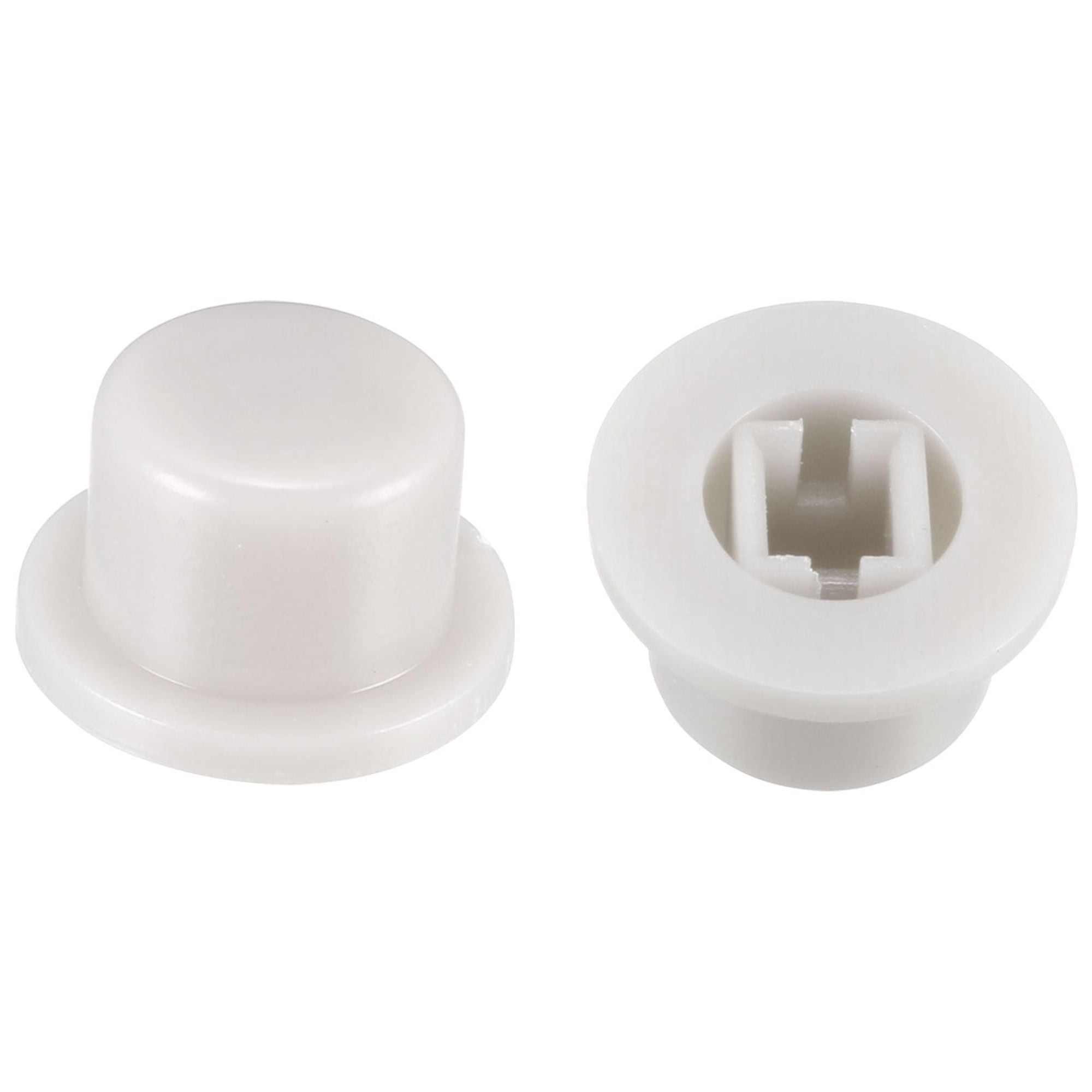 20 Pcs Plastic 9.3x5.6mm Pushbutton Tactile Switch Caps Cover Keycaps ...