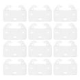 20 Pcs Plastic Drawer Slides Guides Panel Fixing Clip White - Walmart.com