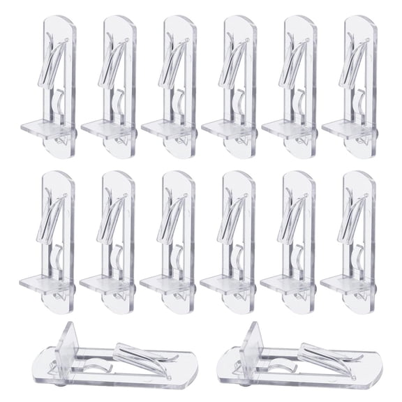 Clear Plastic Shelf Support Pegs