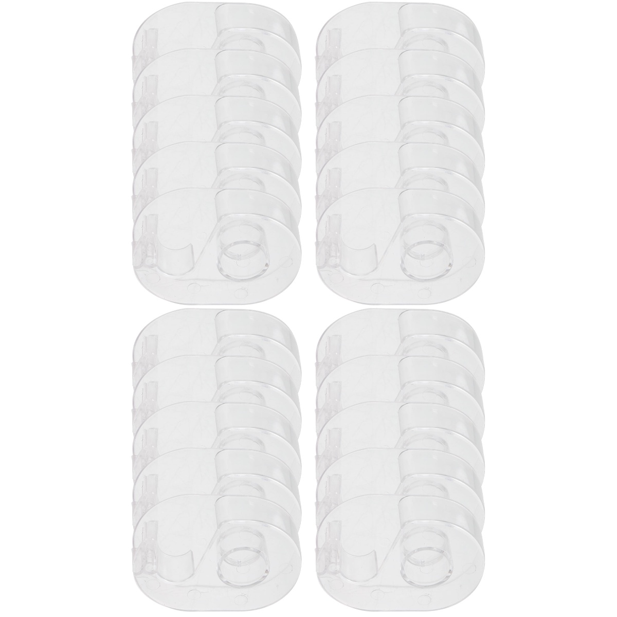 20 Pcs Plastic Office Tape Dispensers Adhesive Device Photo Frame ...