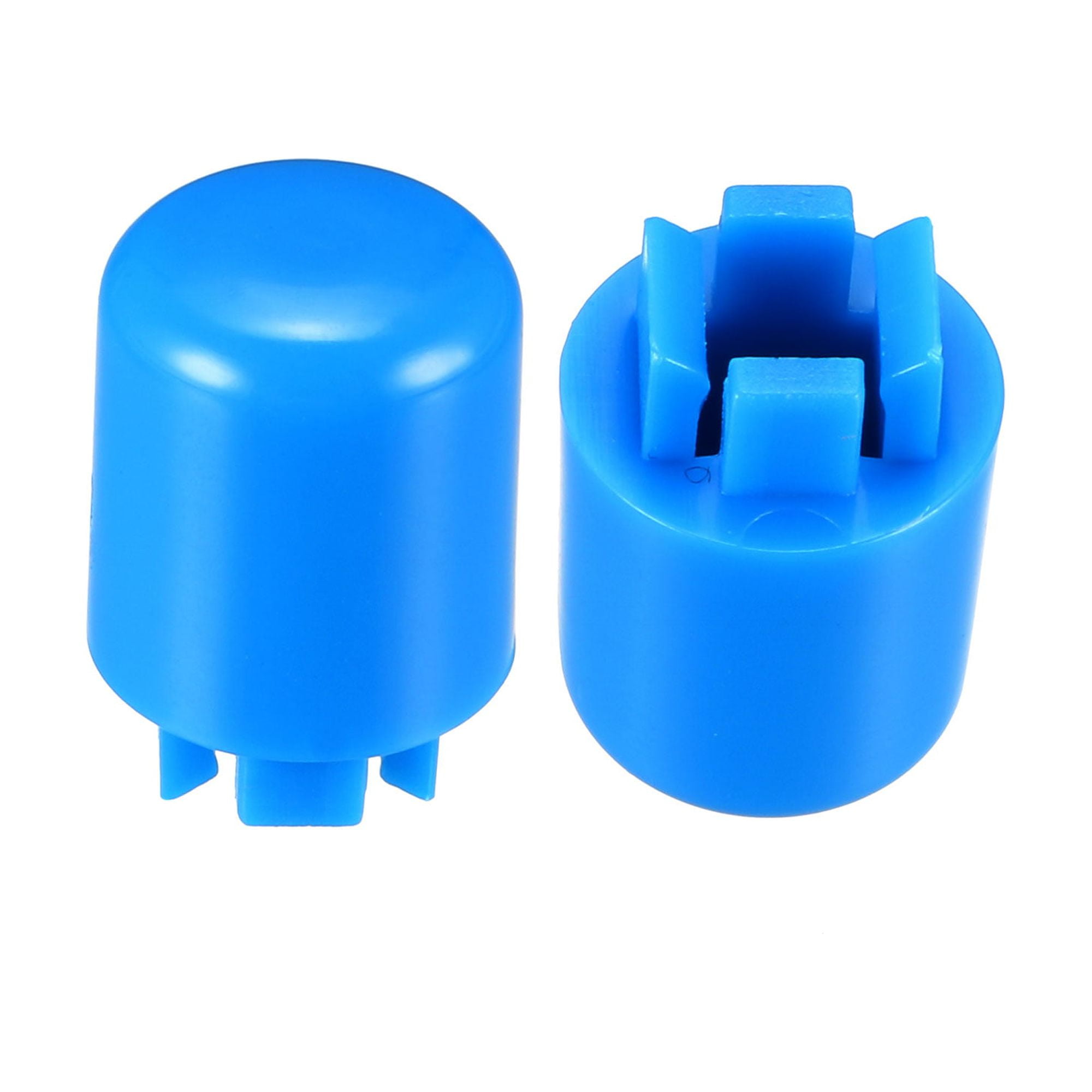 20 Pcs Plastic Pushbutton Tactile Switch Caps Cover Keycaps Blue for ...