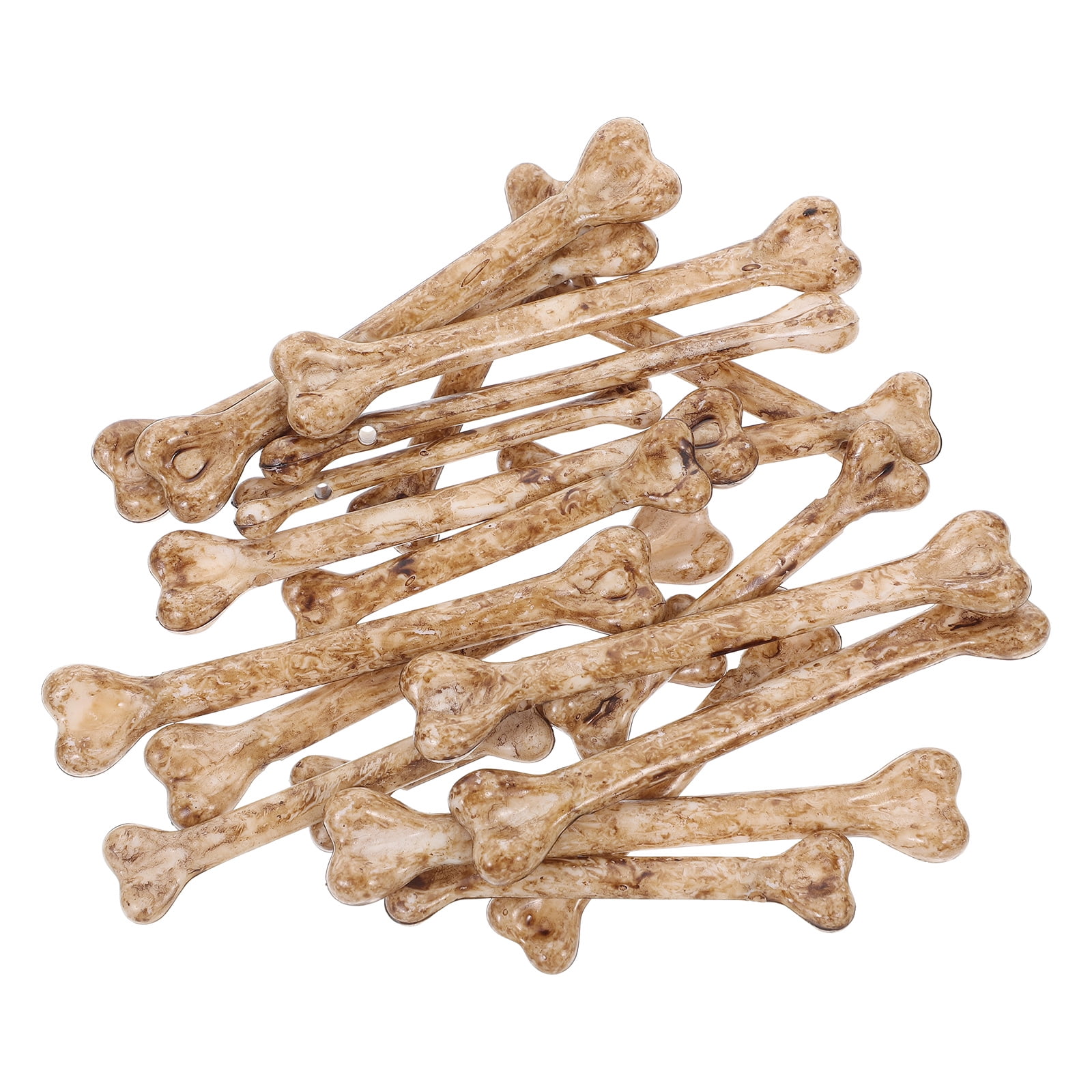 20 Pcs Plastic Rib Bones Light Weight Decorations - Walmart.com