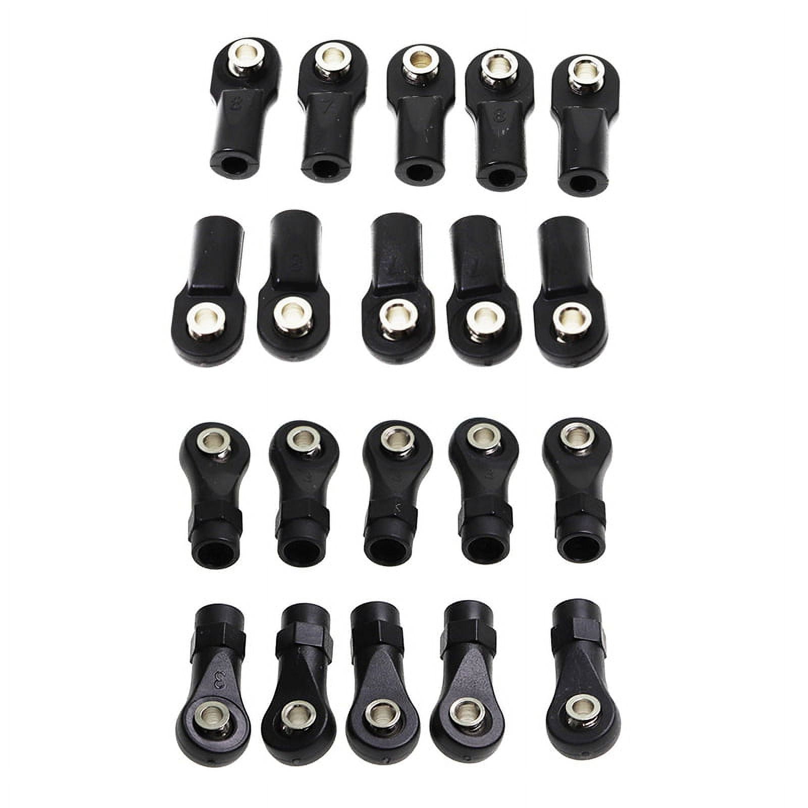 20 Pcs Plastic Rod End Link Linkage Balls Joint for 1/10 RC Car,B & C ...