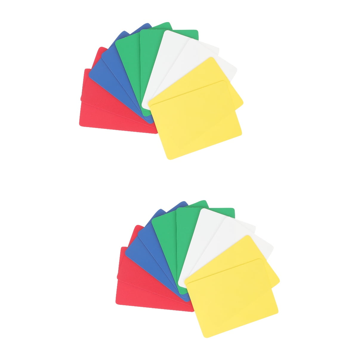20 Pcs Playing Cards Plastic Cards Cut Cards Portable Poker Card ...