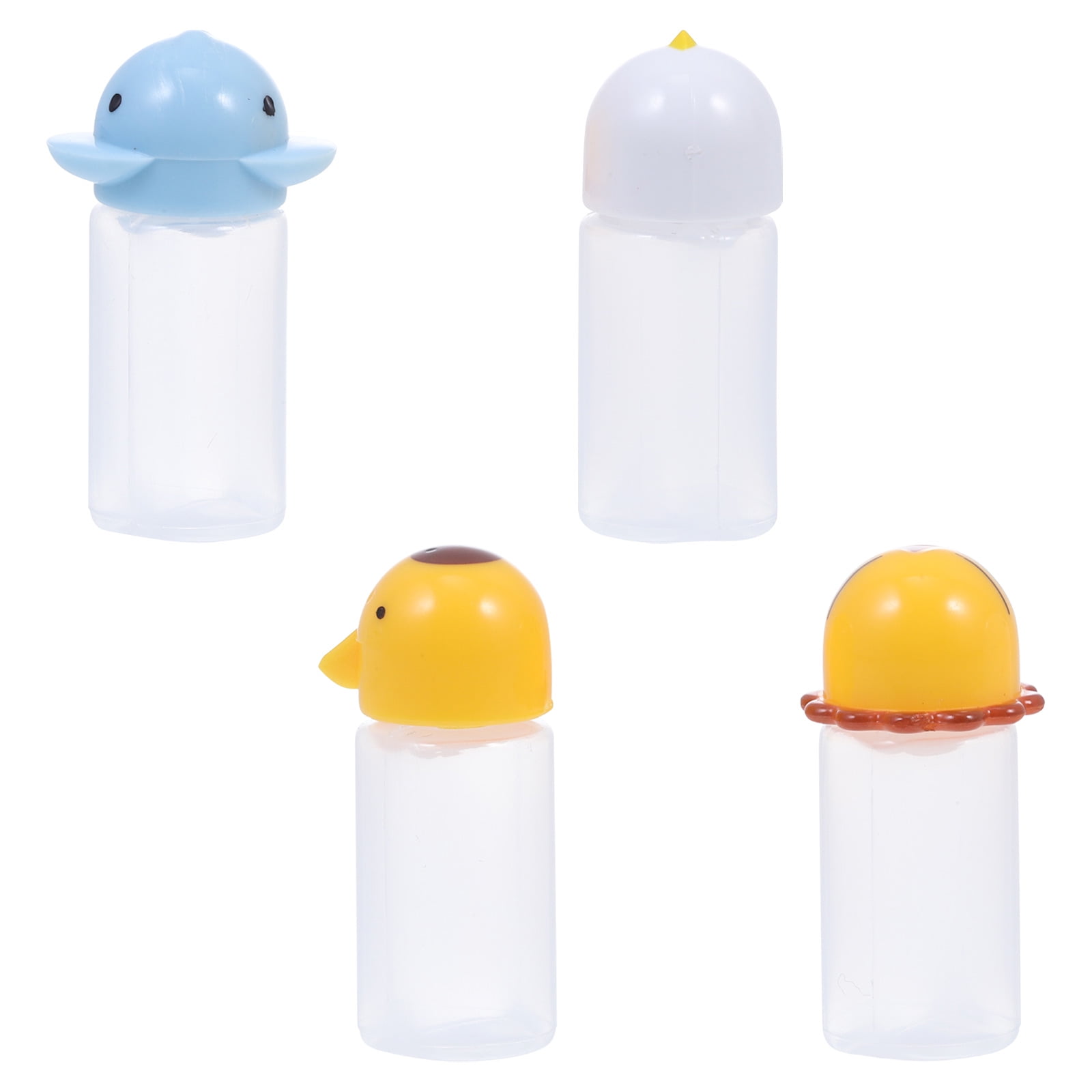 Qiysamall 20 Pcs Portable Seasoning Containers Small Soy Sauce Bottles ...