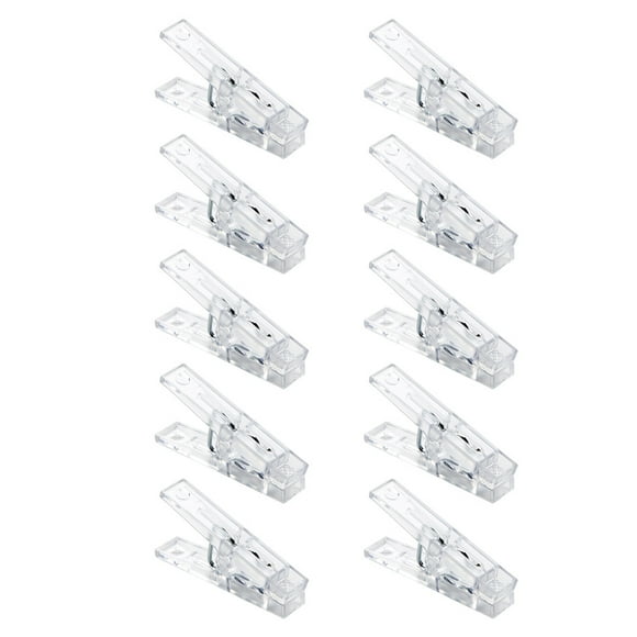 Clear Plastic Clips