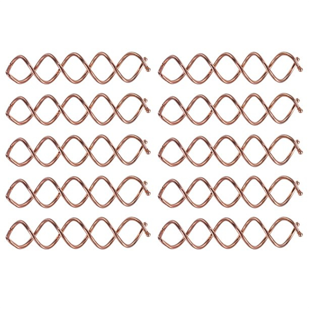 20 Pcs Practical Spiral Twist Hair Pins Rotate Clips Bun Stick Pick ...