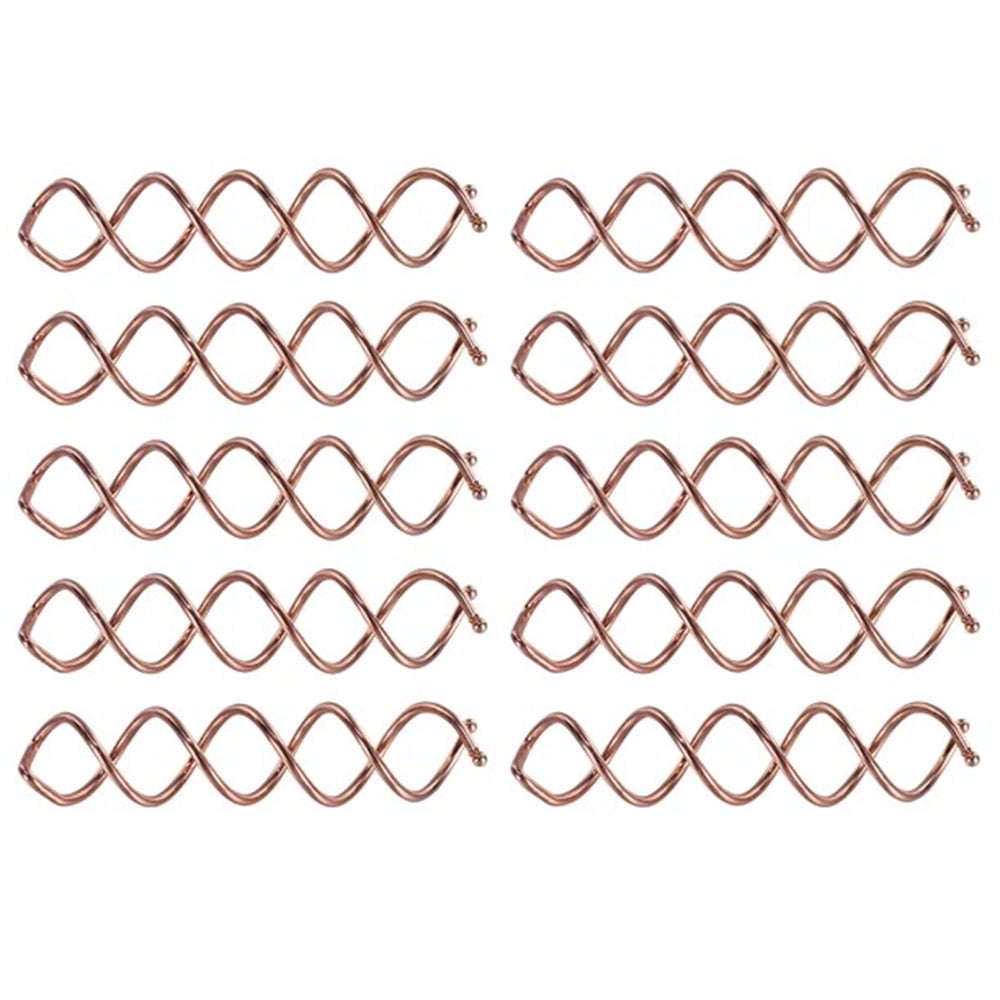 20 Pcs Practical Spiral Twist Hair Pins Rotate Clips Bun Stick Pick ...
