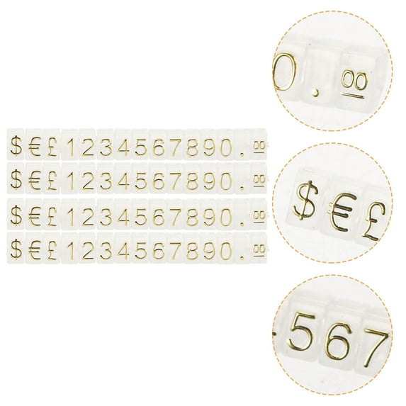 TABLZONE 20Pcs Adjustable Aluminum Alloy Jewelry Price Display Cube ...