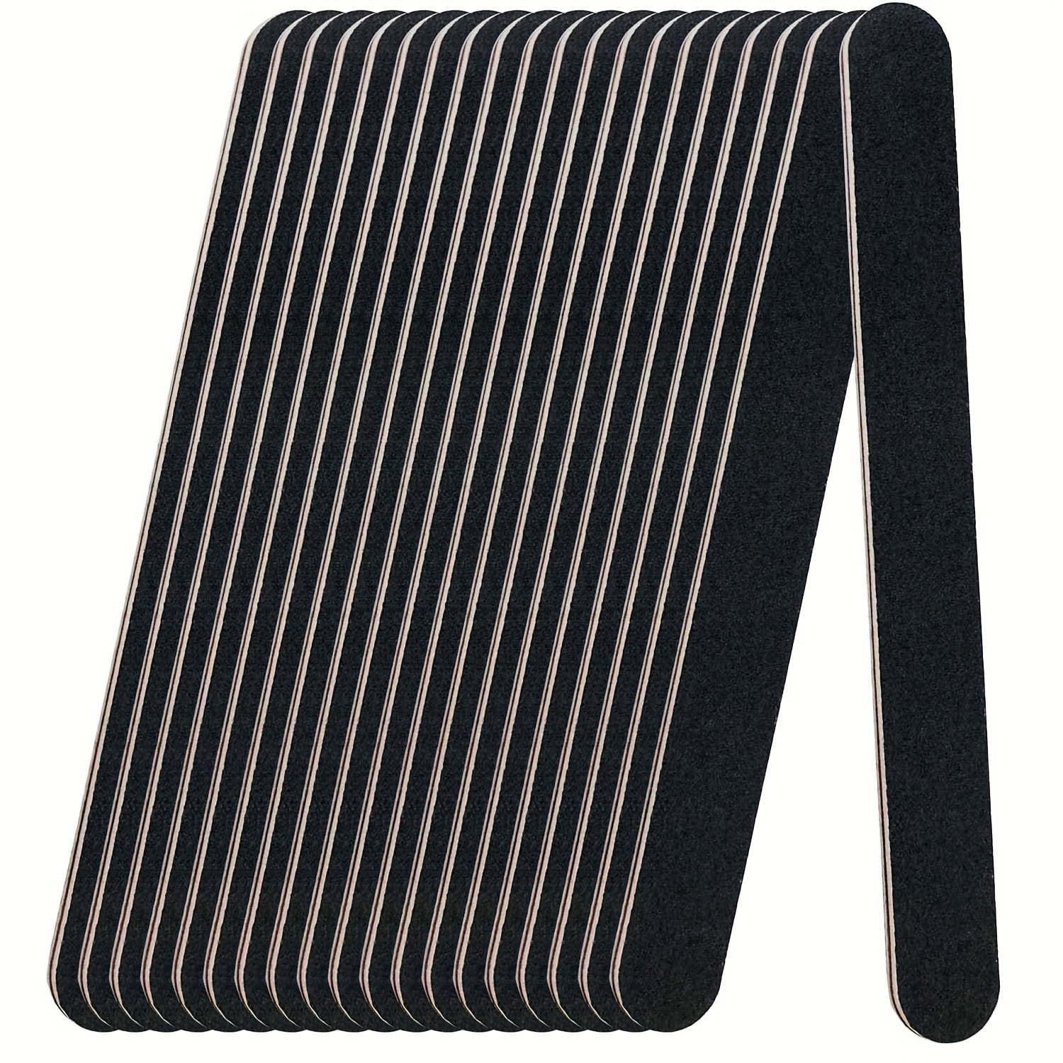 20 Pcs Professional Nail Files - Long-Lasting Reusable Emery Boards for ...