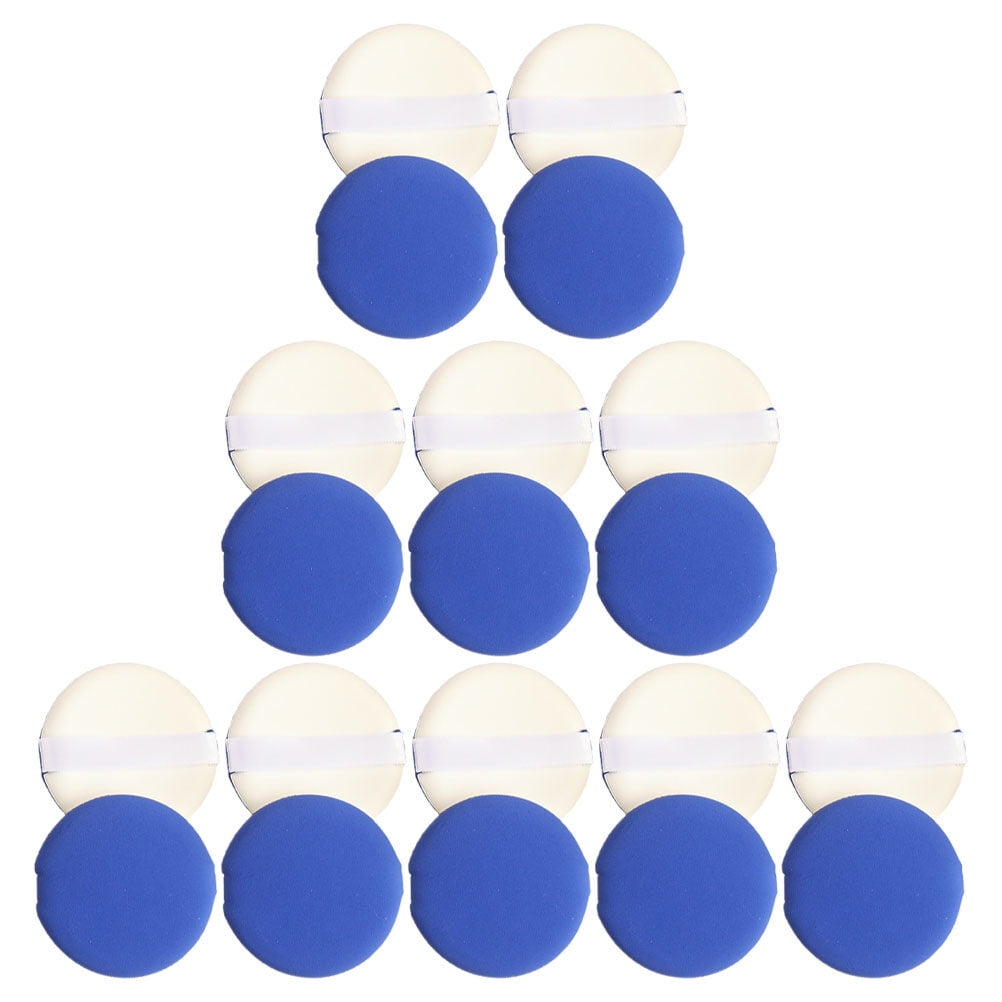 20 Pcs Puff Sponge Sponges Makeup Facial Powder Small Wet and Dry ...