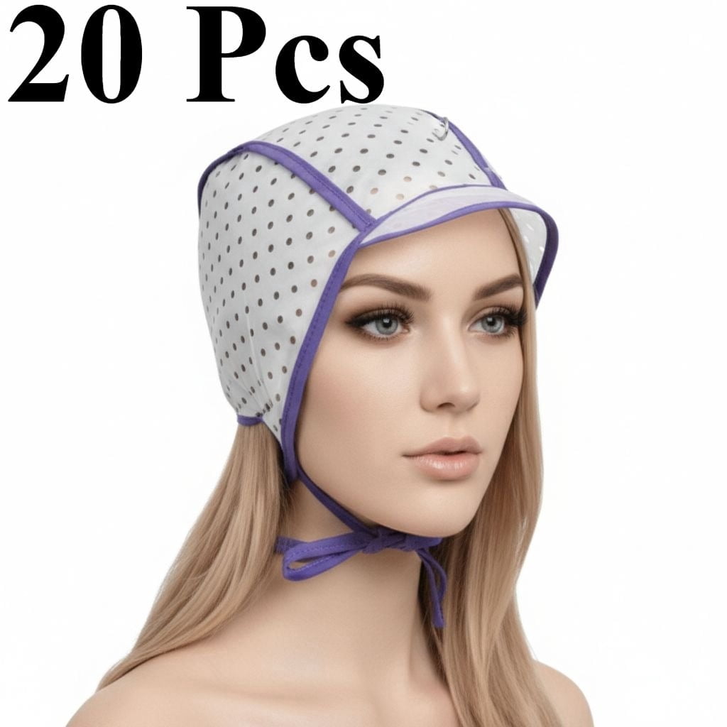 20 Pcs Purple Highlighting Caps, Disposable Highlight Tipping Caps,Hair ...