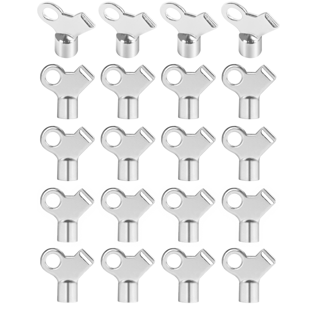 20 Pcs Radiator Bleeding Air Valve Key Metal Radiator Keys Copper Alloy ...
