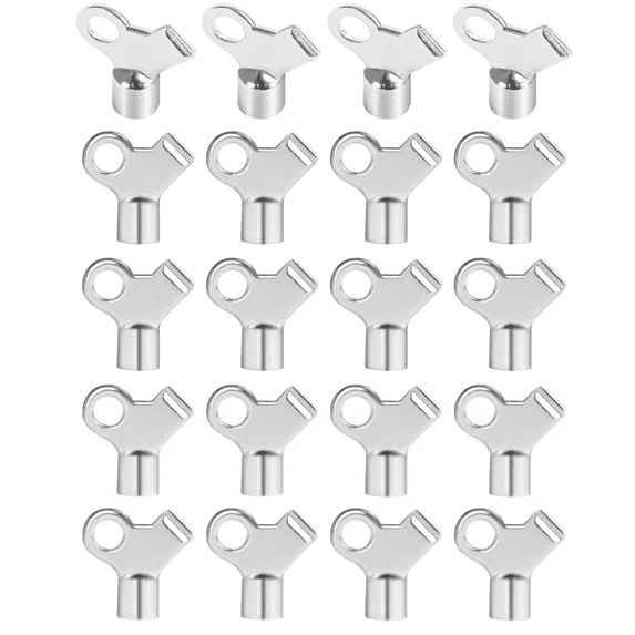 20 Pcs Radiator Bleeding Air Valve Key Metal Radiator Keys Copper Alloy ...