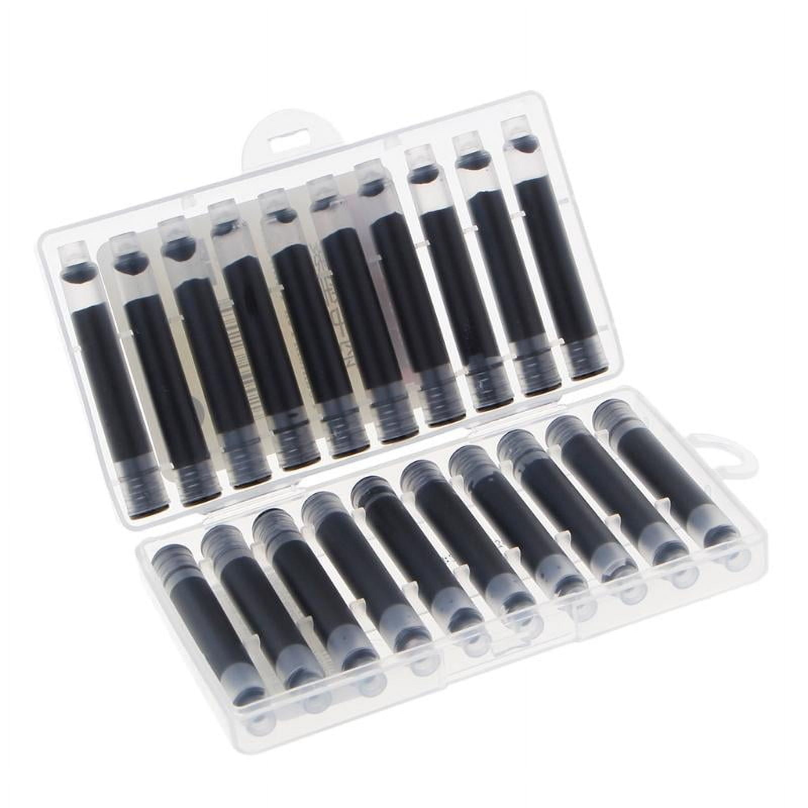 20 Pcs Replaceable Fountain Pen Ink Cartridge Refill Ink Sac Universal ...
