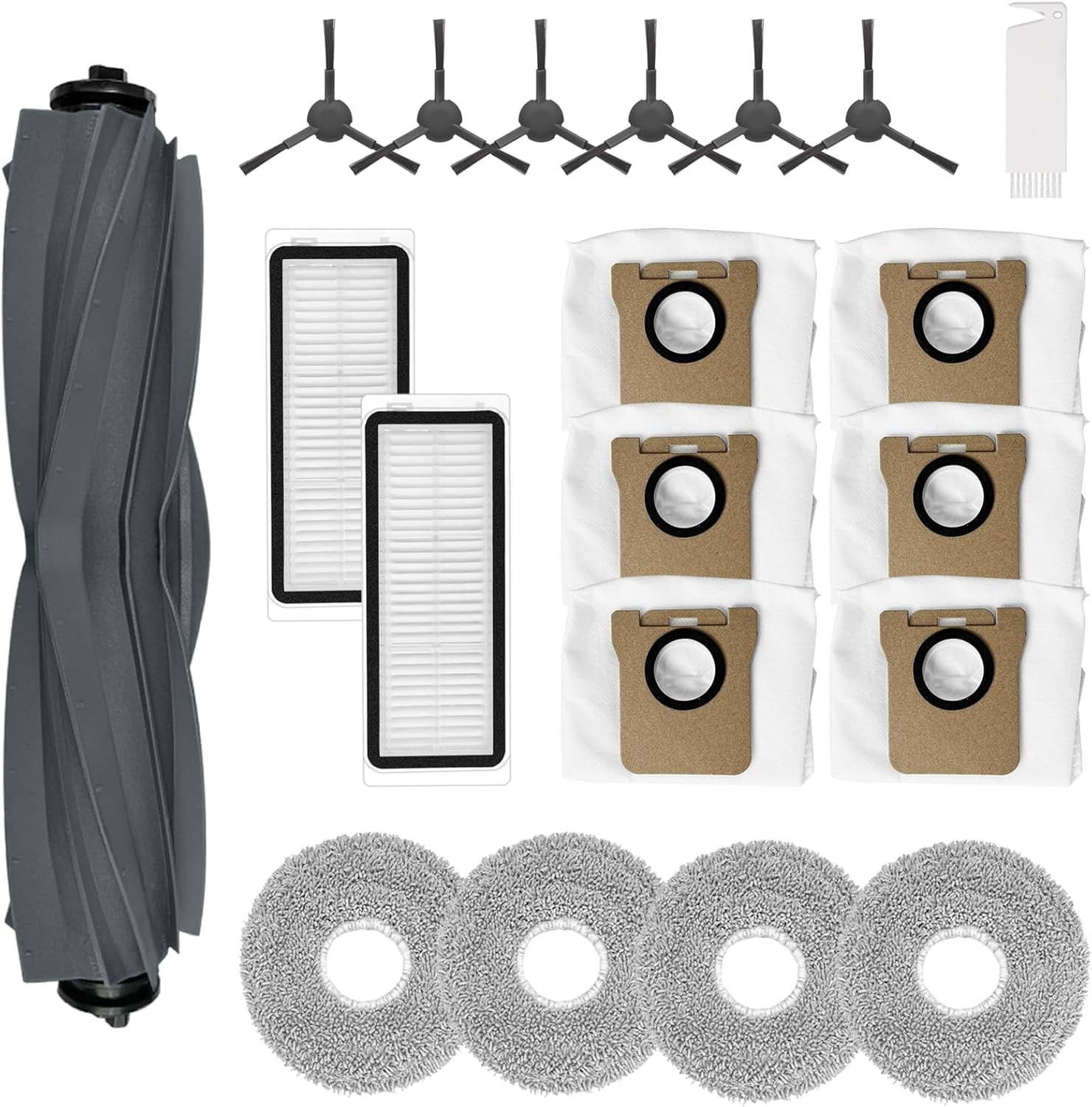 20 Pcs Replacement Parts for Dreame L20 Ultra / L30 Ultra Robot Vacuum ...