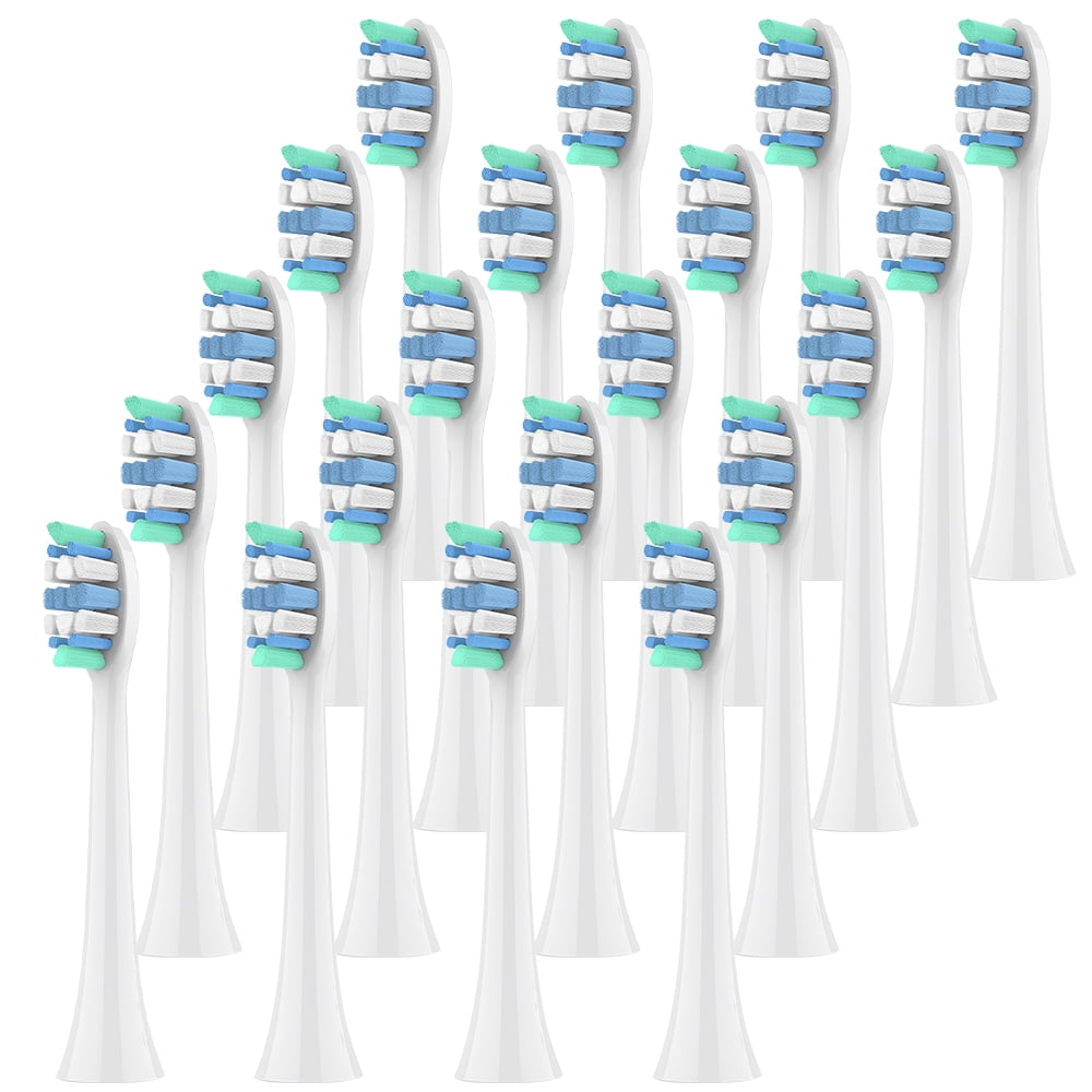 20 Pcs Replacement Toothbrush Heads Compatible with Philips Sonicare ...
