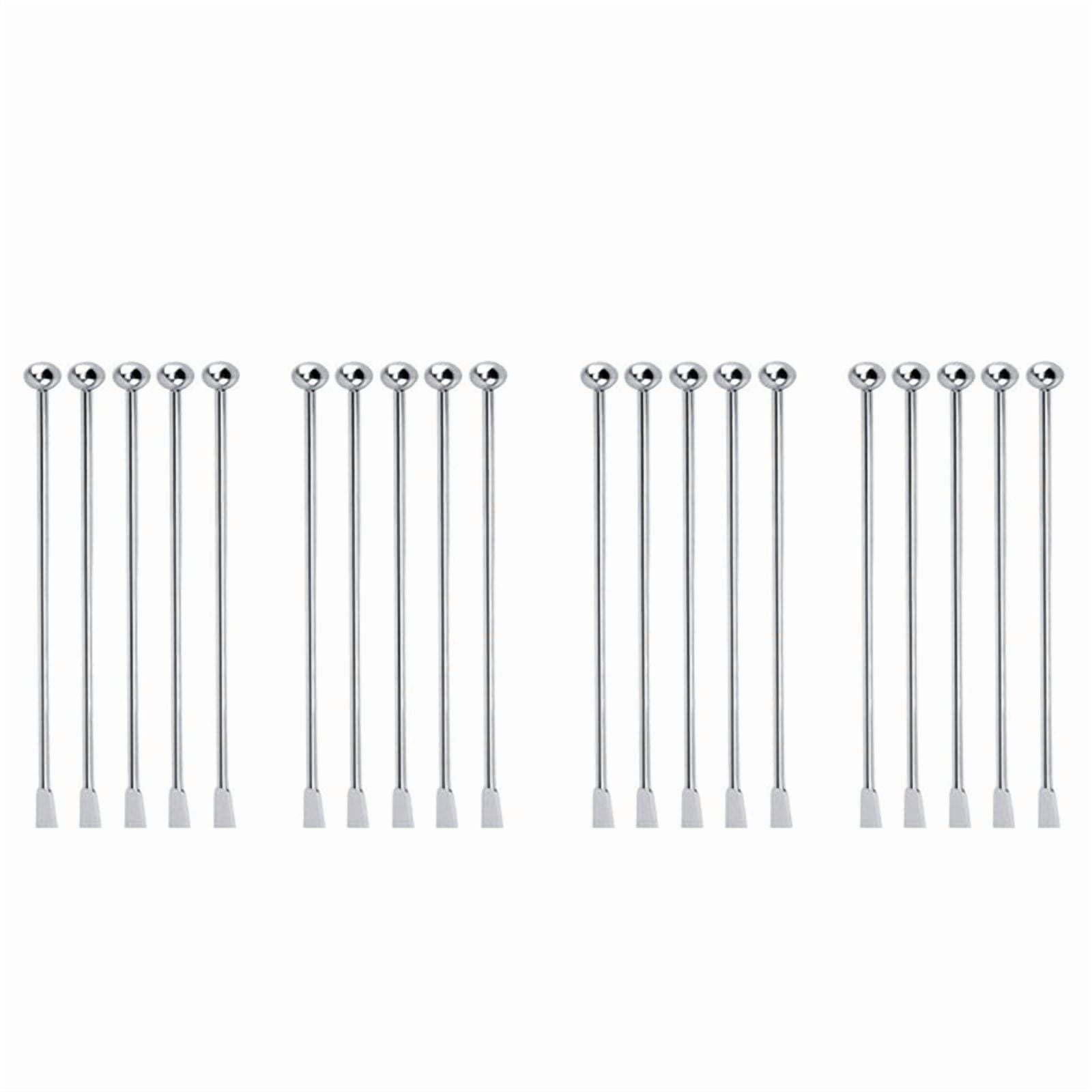 20 Pcs Reusable Swizzle Sticks Coffee Stirrers Beverage Stir Sticks ...