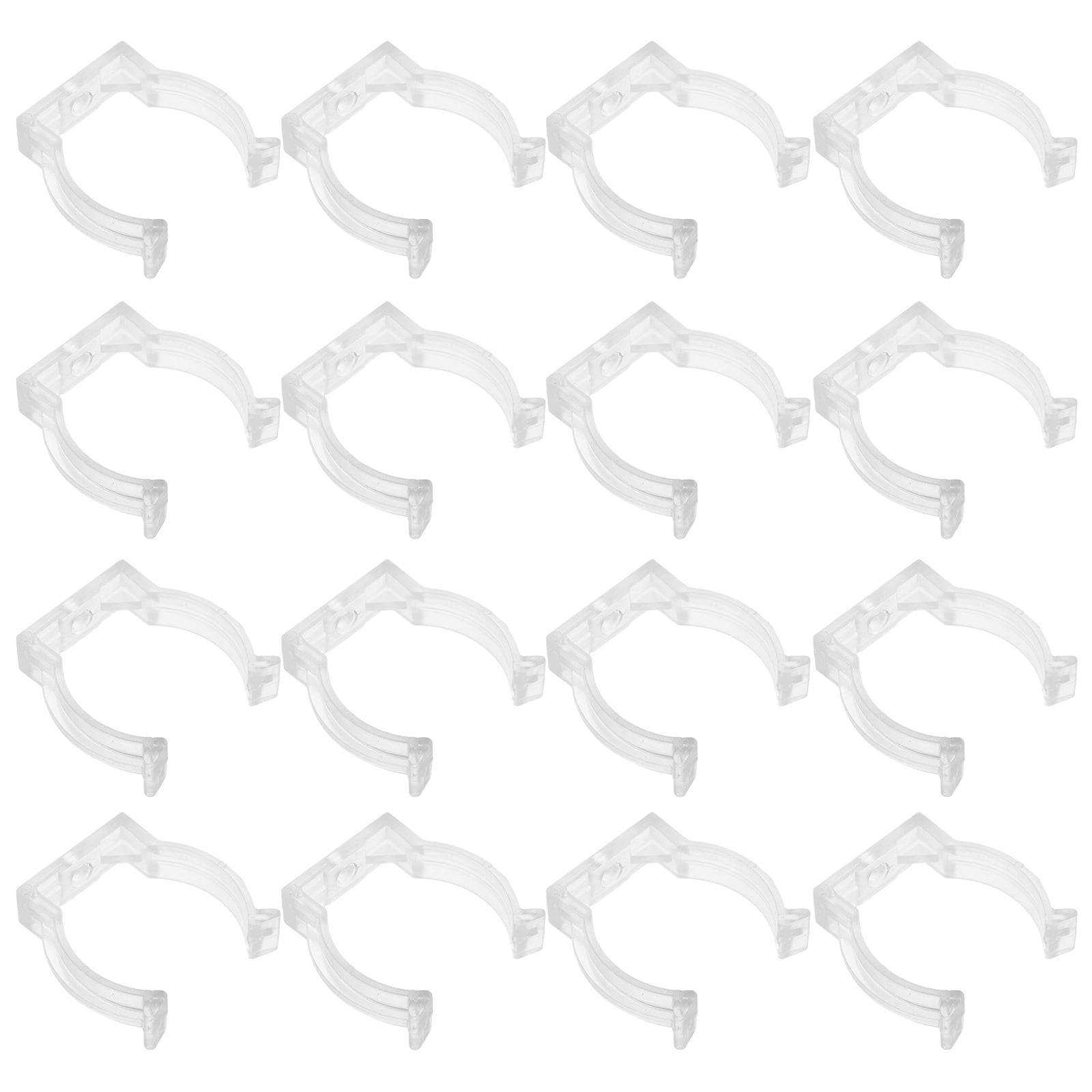 20 Pcs Rope Light Clips for Lights Tube Automotive Soft Pipe ...