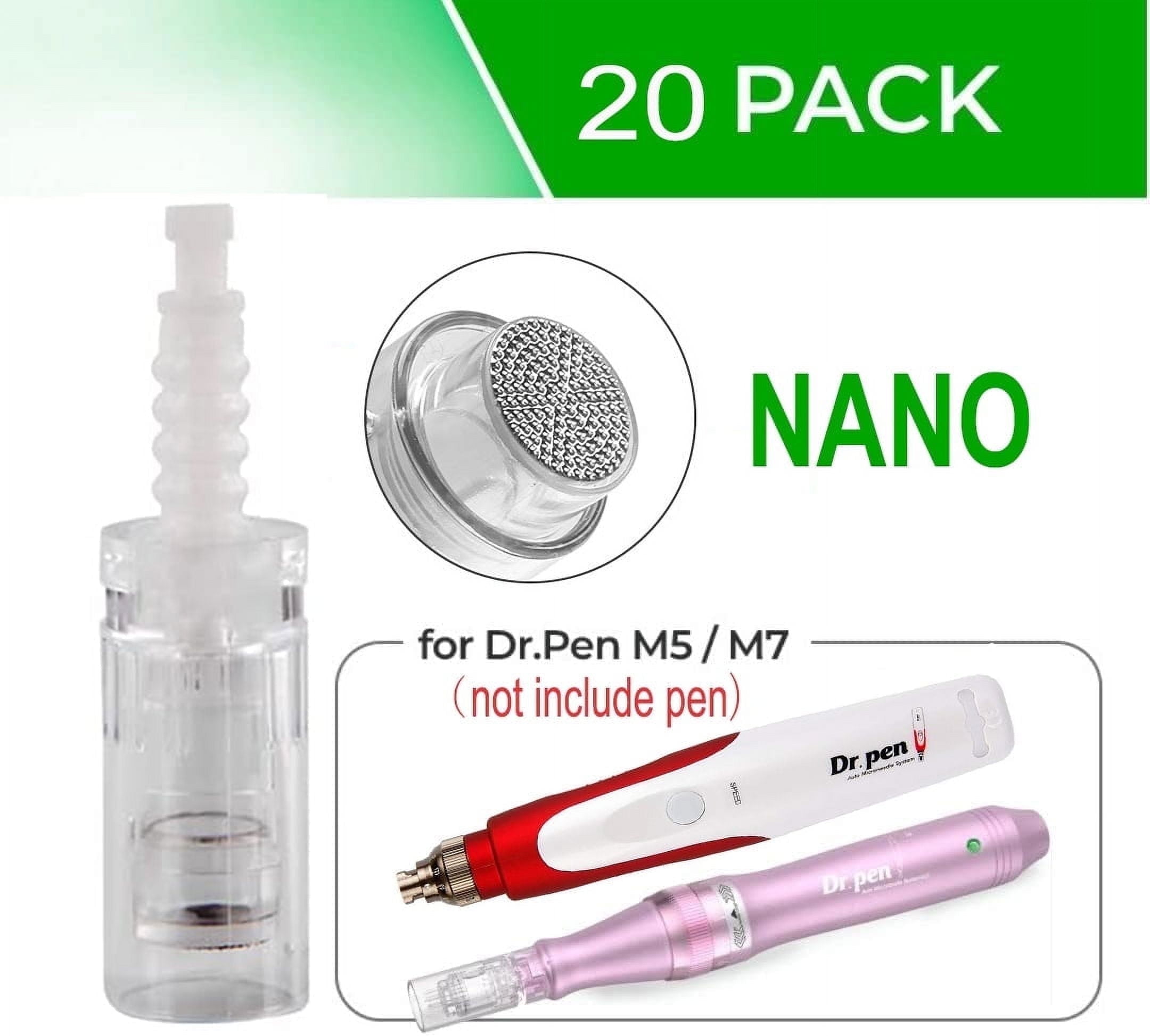 20 Pcs Round Nano Replacement Cartridges for M7 A6 N2 M5 - Walmart.com