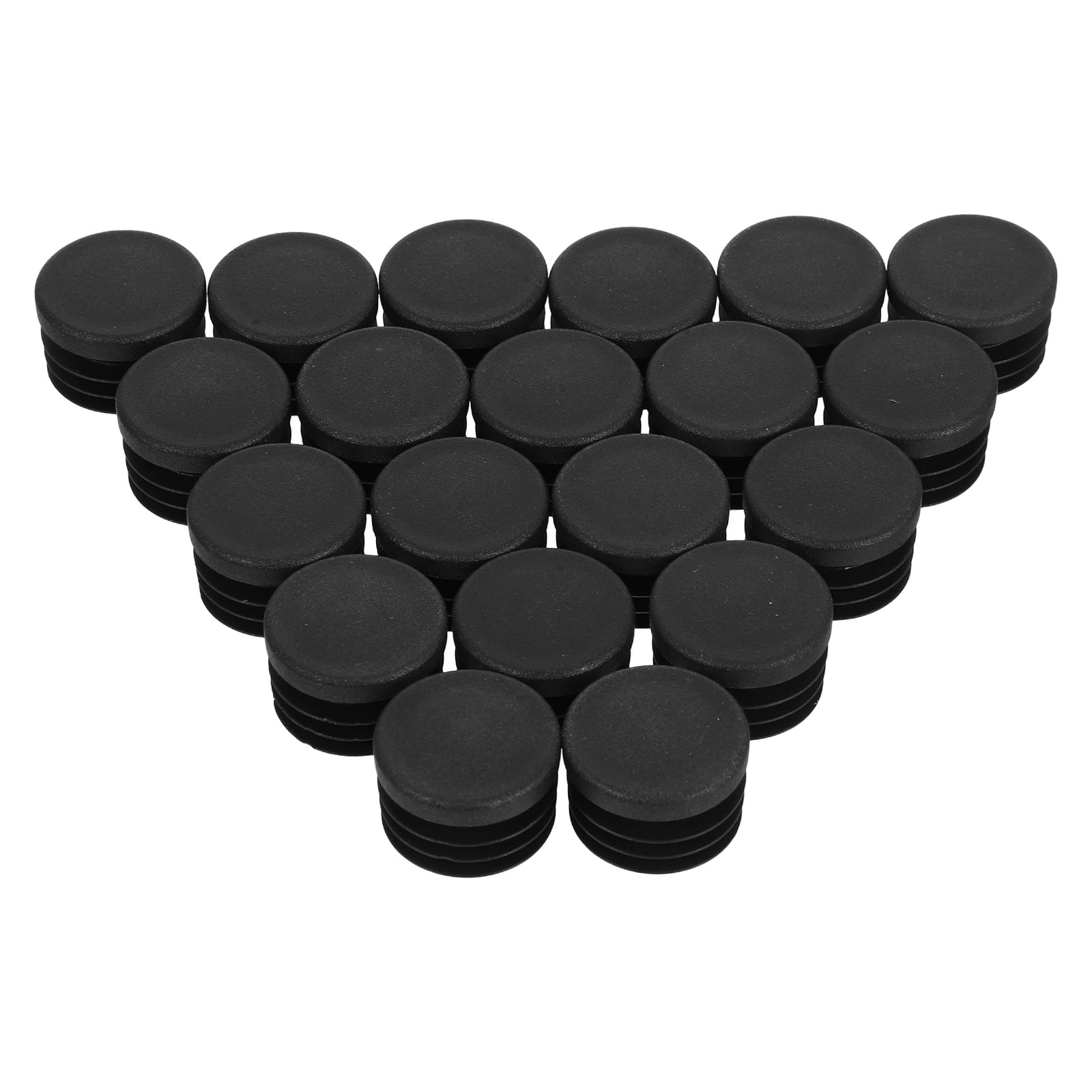 20 Pcs Rubber End Caps Multi-function Nozzle Kit Connector Black ...