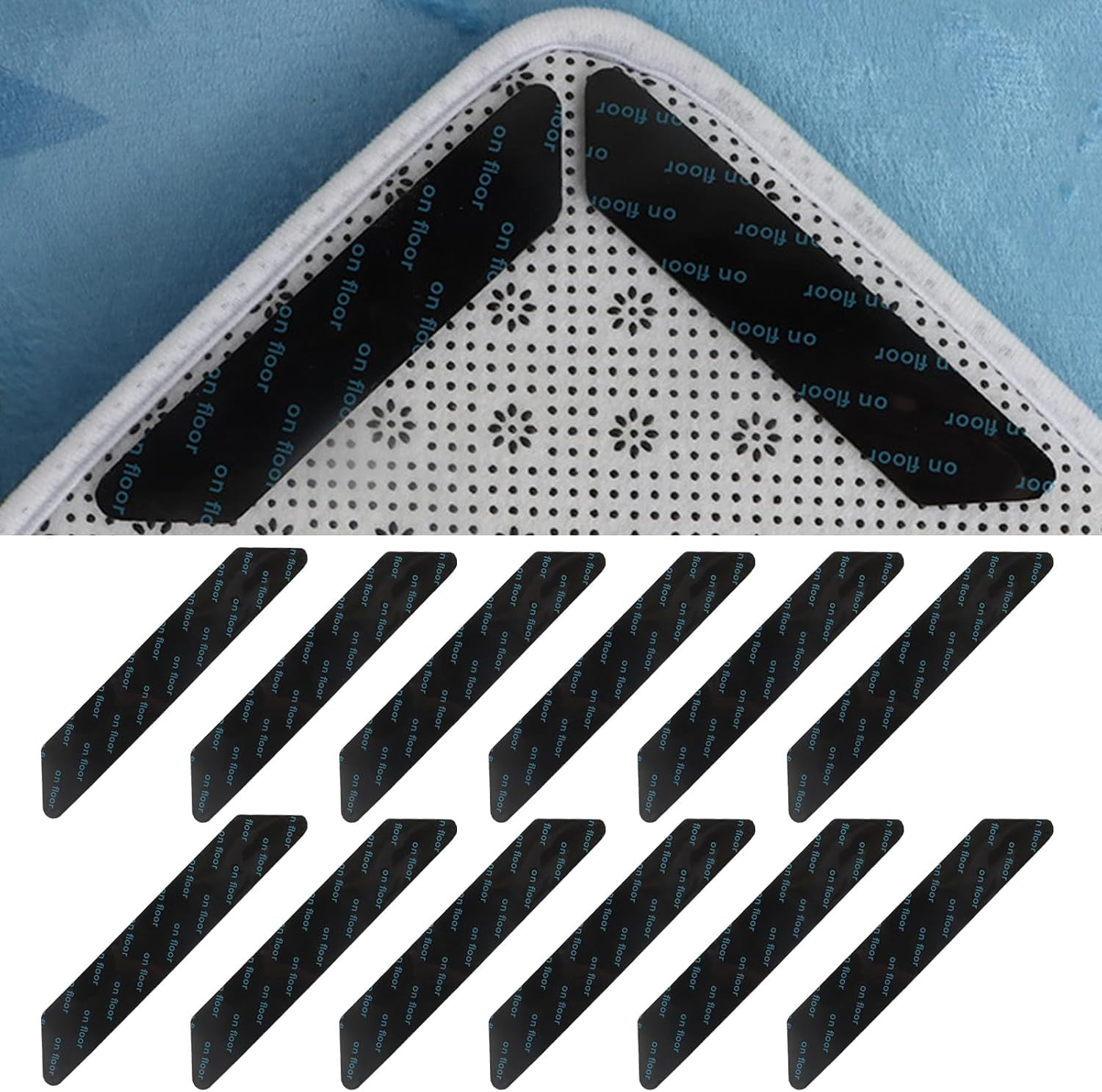 20 Pcs Rug Pads Grippers, Non Slip Rug Pads for Hardwood Floors ...