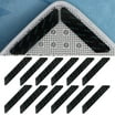 WSBArt 8 Pcs Anti-Sticky Rug Grippers, Non Slip, Triangle Design ...