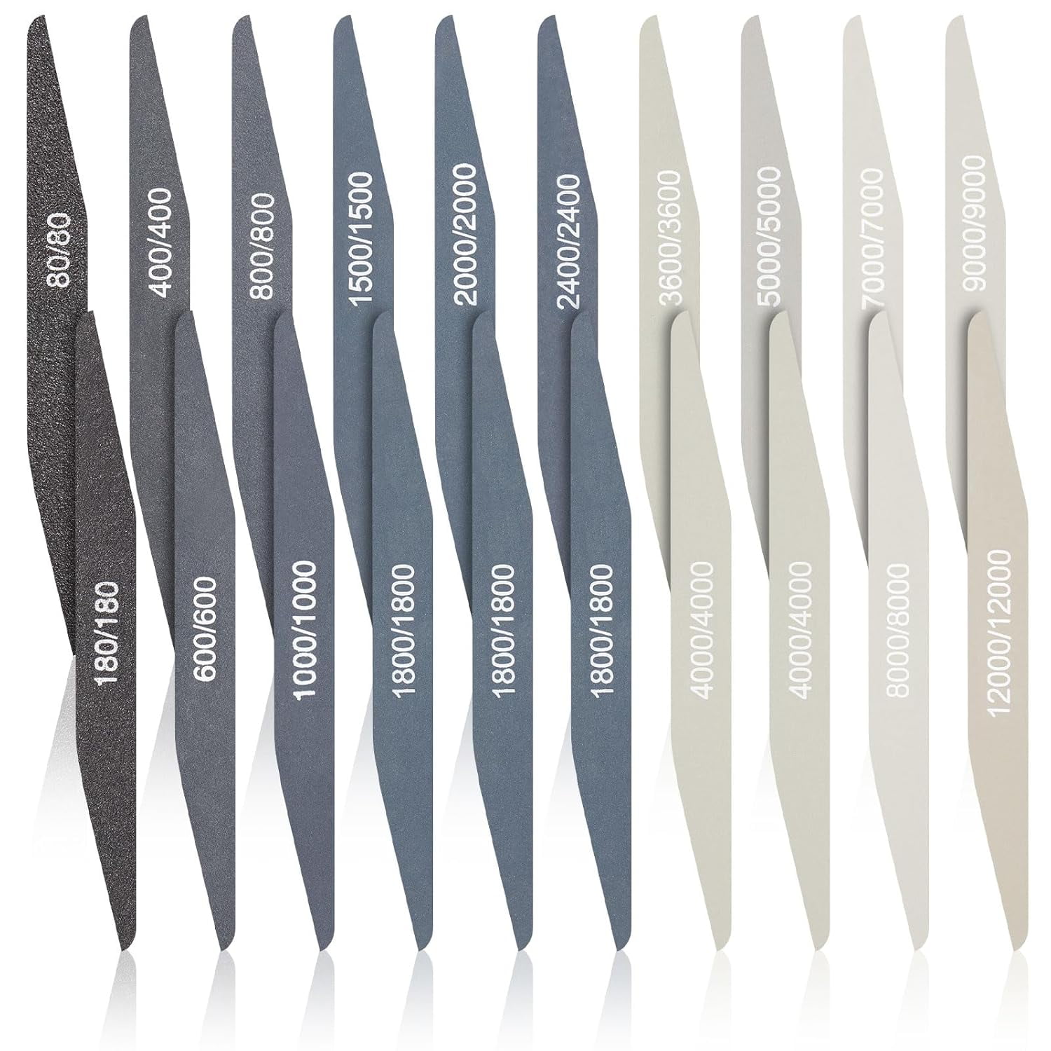 20 Pcs Sanding Sticks for Plastic Models Polishing Sticks Assorted ...