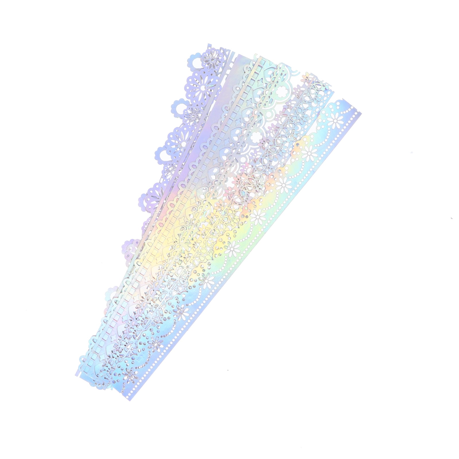 20 Pcs Scrapbook Stickers Decorative Paper Hollow Decal Self Adhesive ...