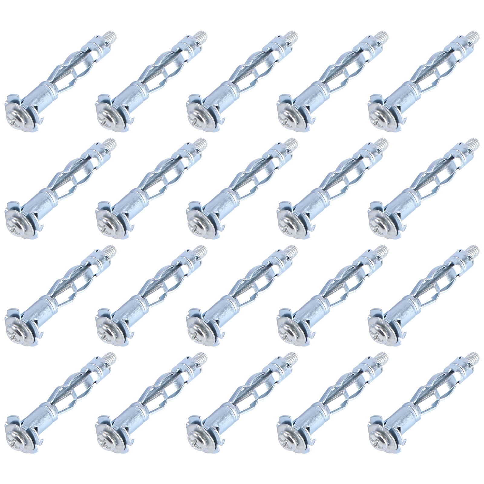 20 Pcs Screw Cavity Anchor Bolts Cavity Wall Fixer Drywall Plasterboard ...