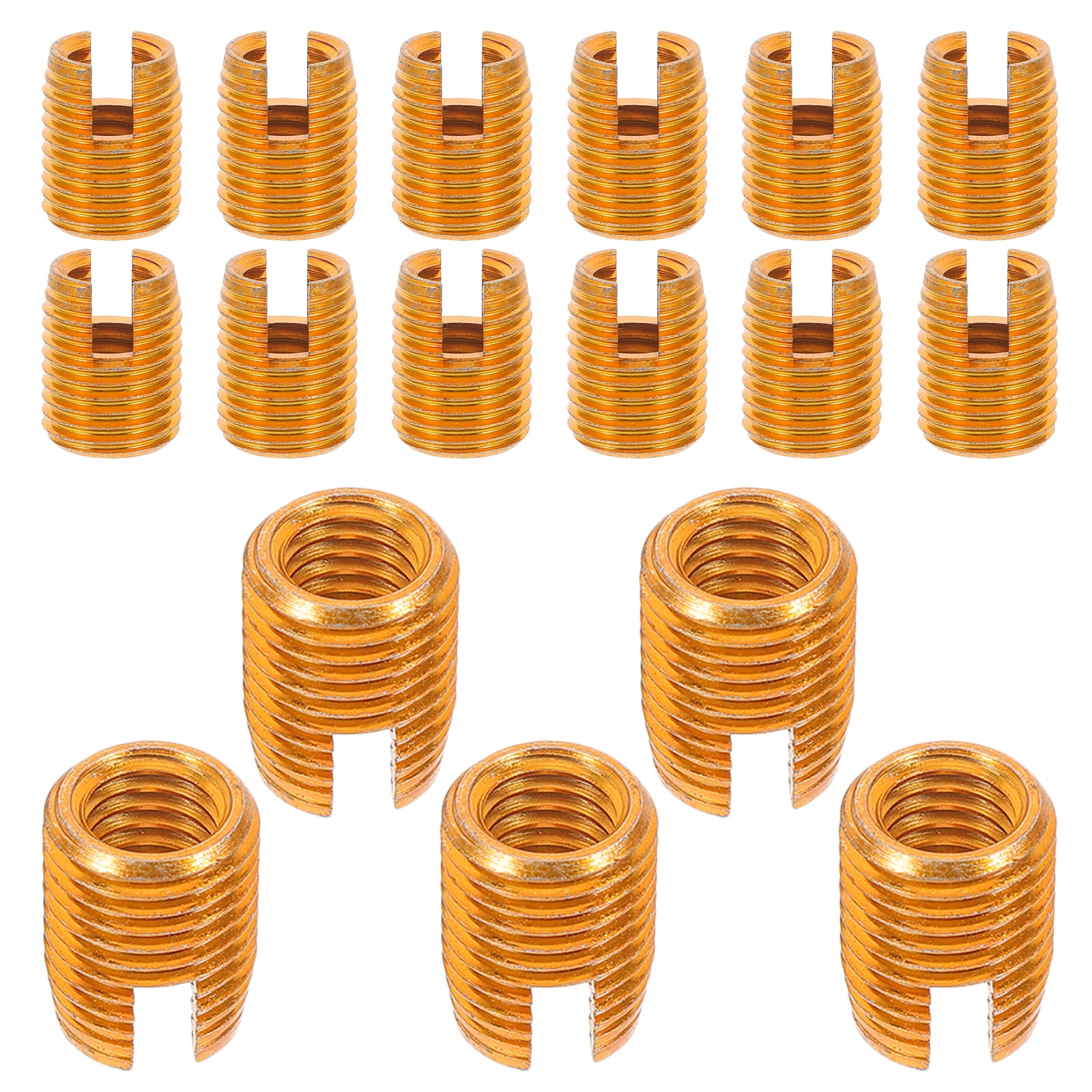 20 Pcs Self-tapping Braces Fasteners Hardware Nuts Inserts for Wood ...