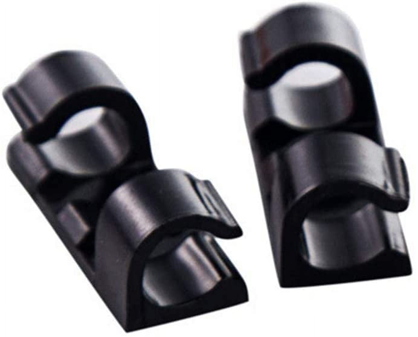 20 Pcs/Set Adhesive Fixed Seat Desktop Lock Cable Management Cable Clip ...