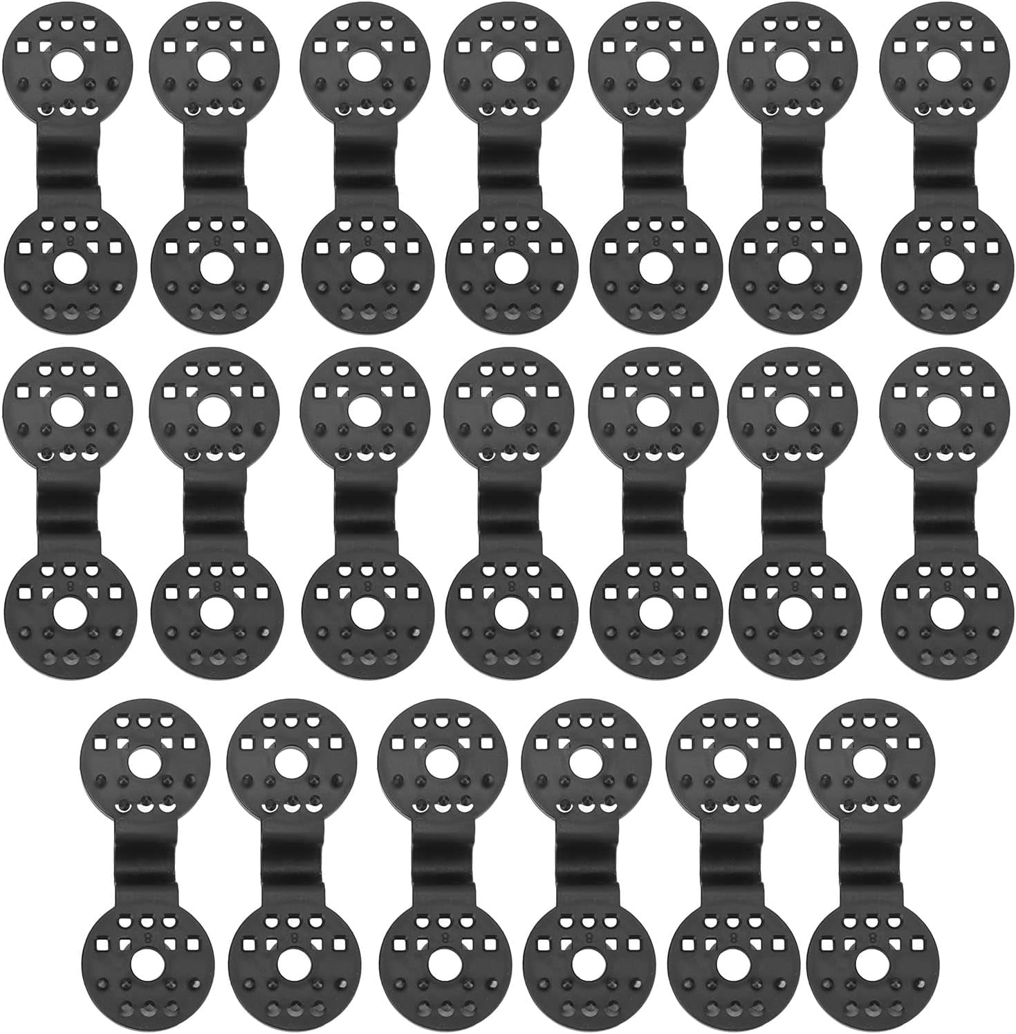 20 Pcs Shade Cloth Lock Grip PP Net Fence Fabric Fixing Clamp Shade ...
