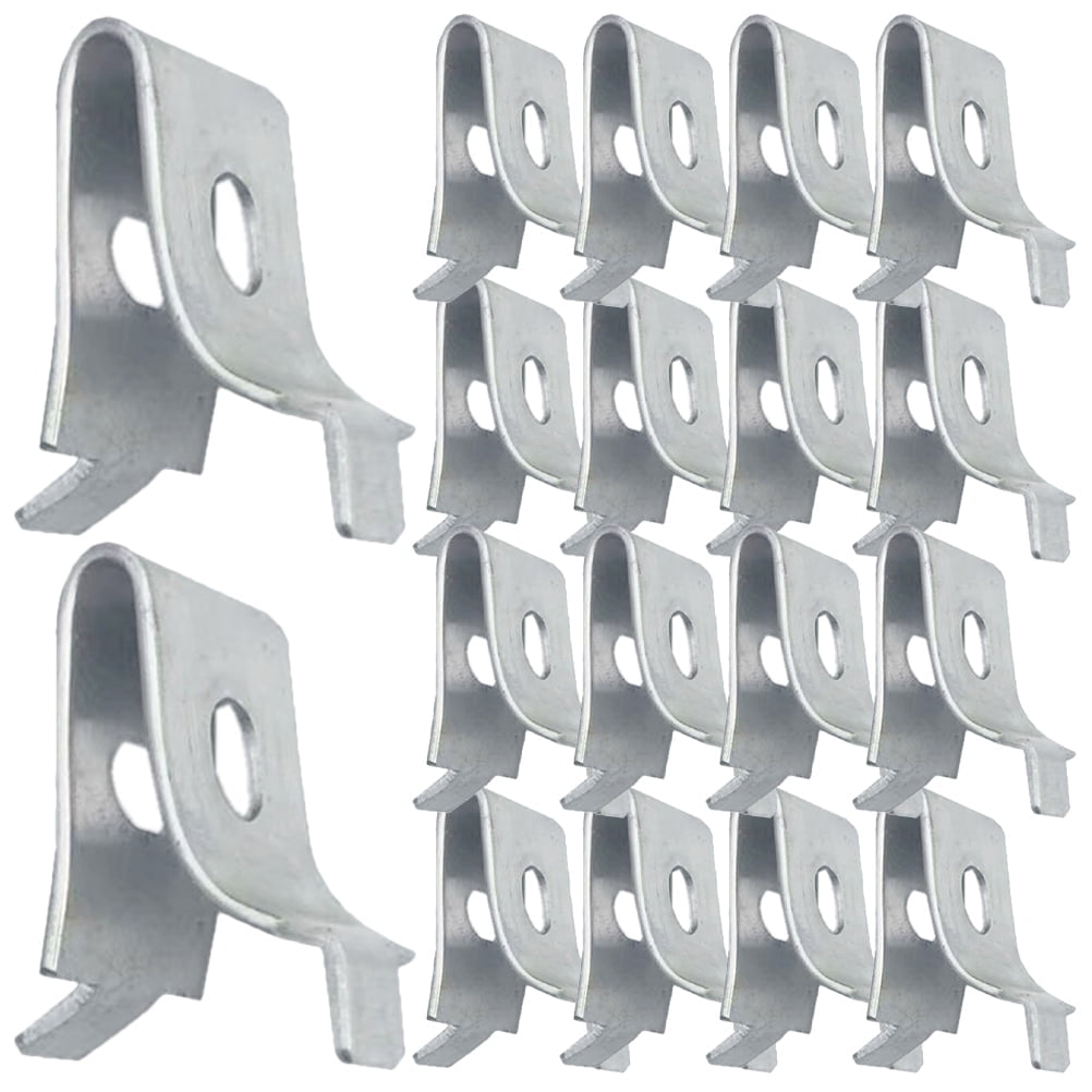 20 Pcs Shelf Bracket Clip Heavy Duty Steel Pilaster Shelves Shelving ...