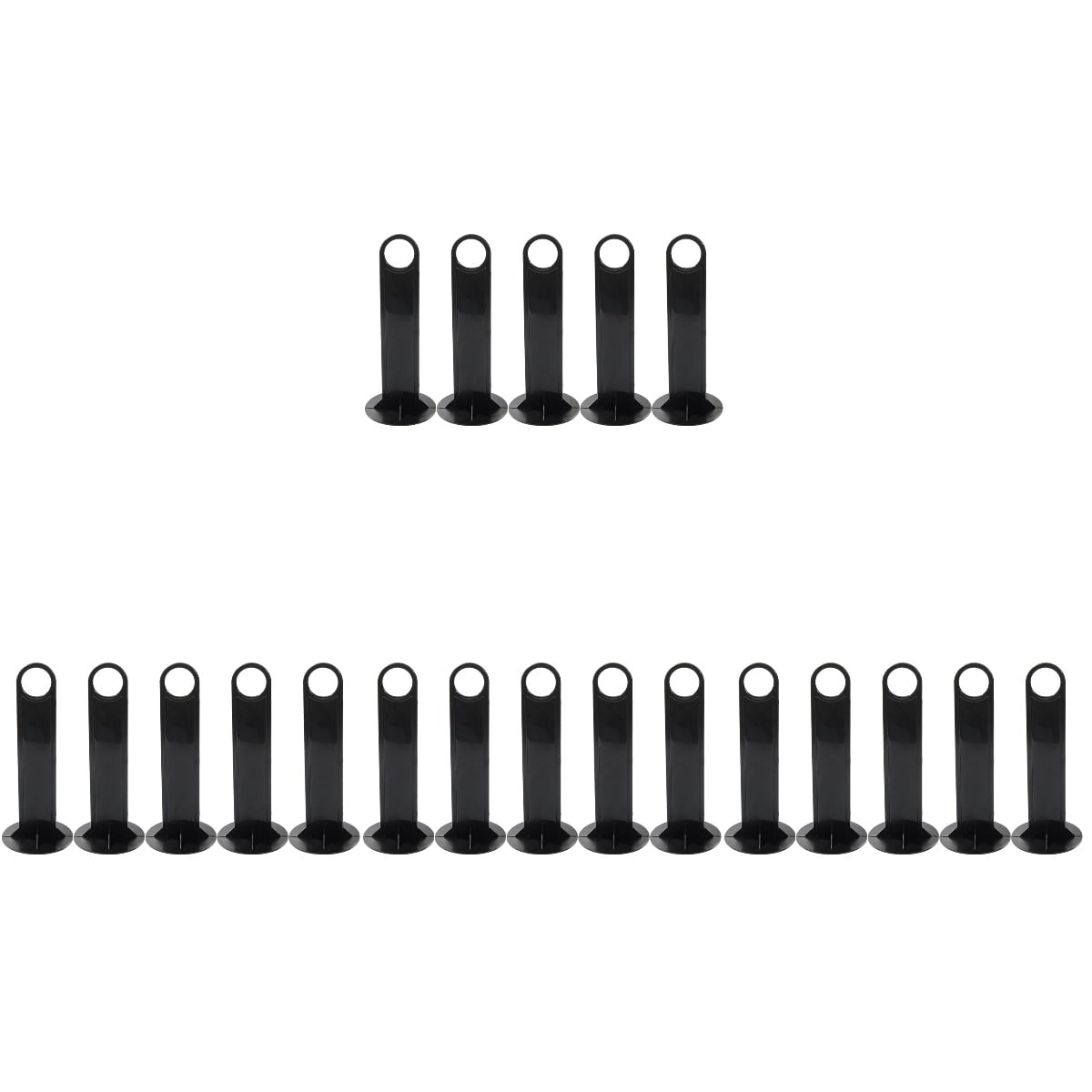 20 Pcs Shelf Emblems Mark Disk Bracket Soccer Traffic Cone Holder ...