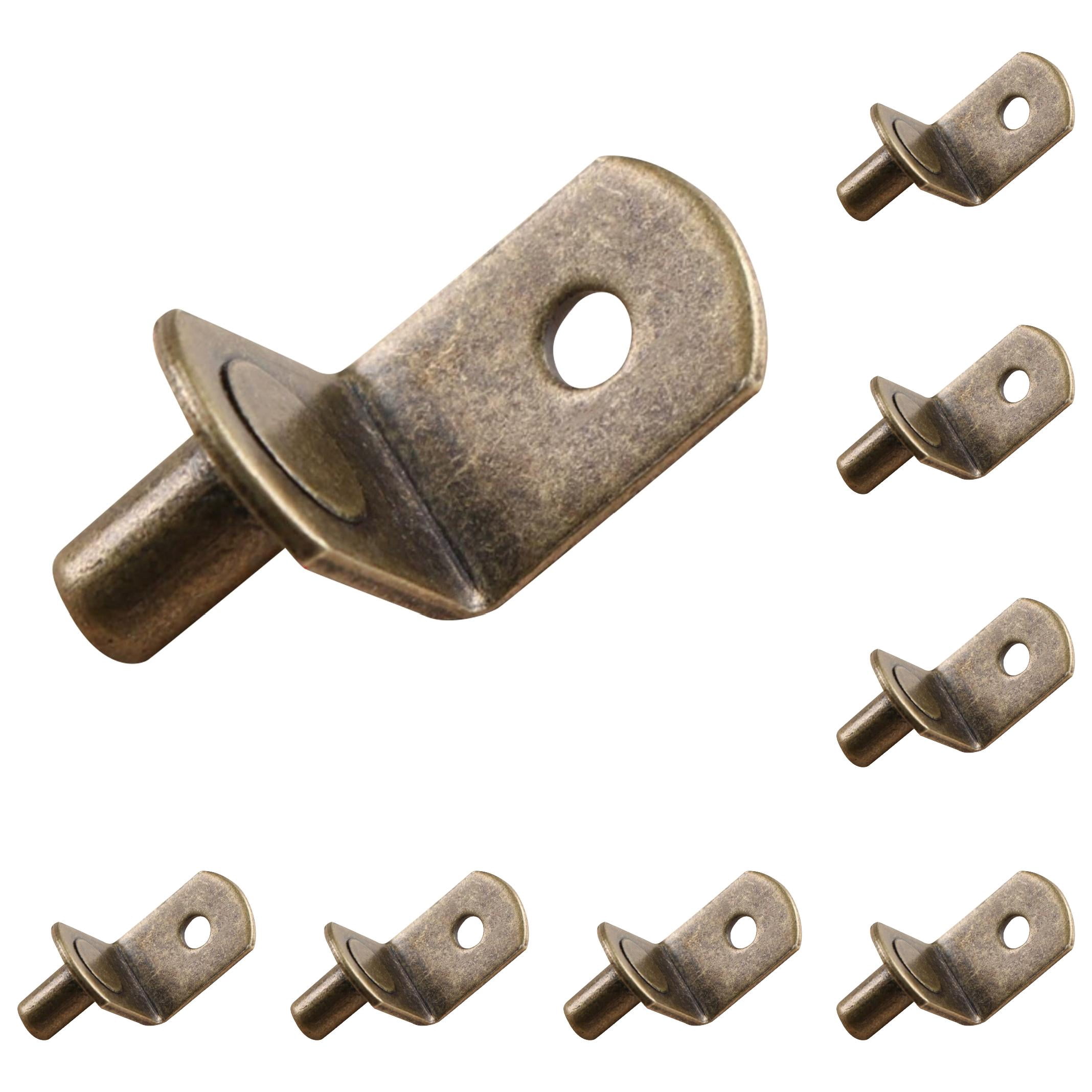 20 Pcs Shelf Support Pegs,Metal Shelf Pegs with Hole,5mm (1/5 Inch ...