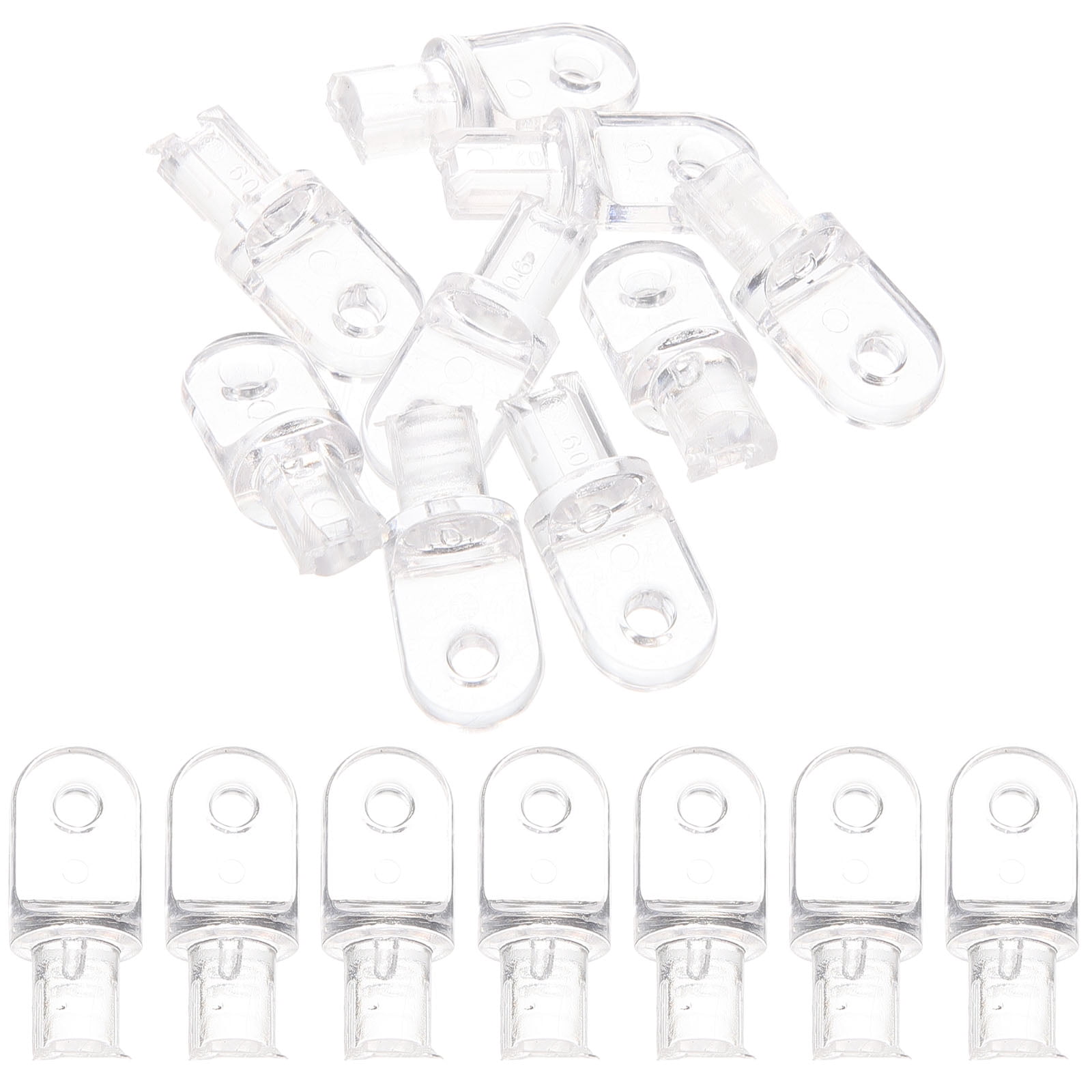 20 Pcs Shutter Hook Blinds Parts Wand Replacement Tip White - Walmart.com