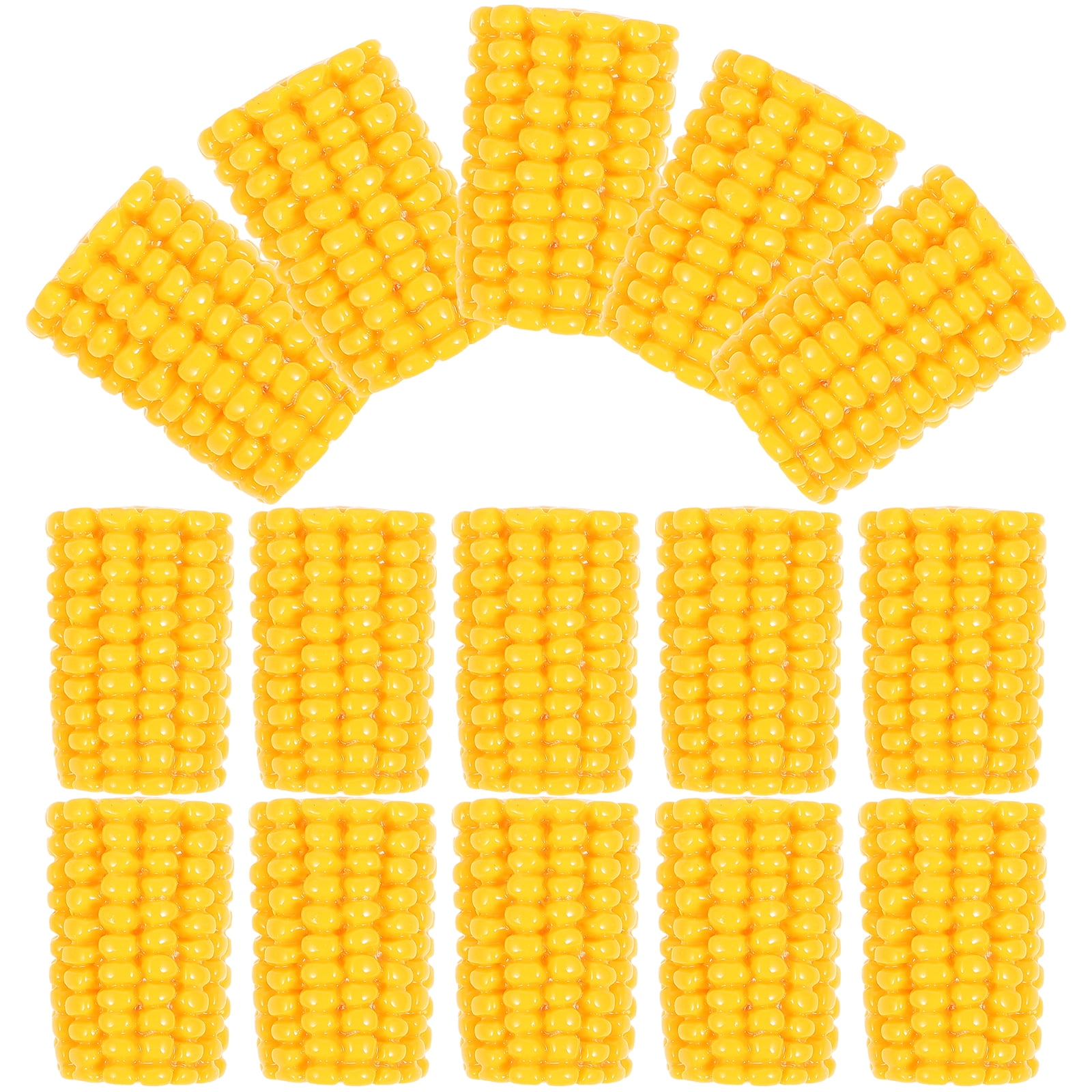 20 Pcs Simulated Corn on The Cob Table Decorations Fake Landscape Adorn ...