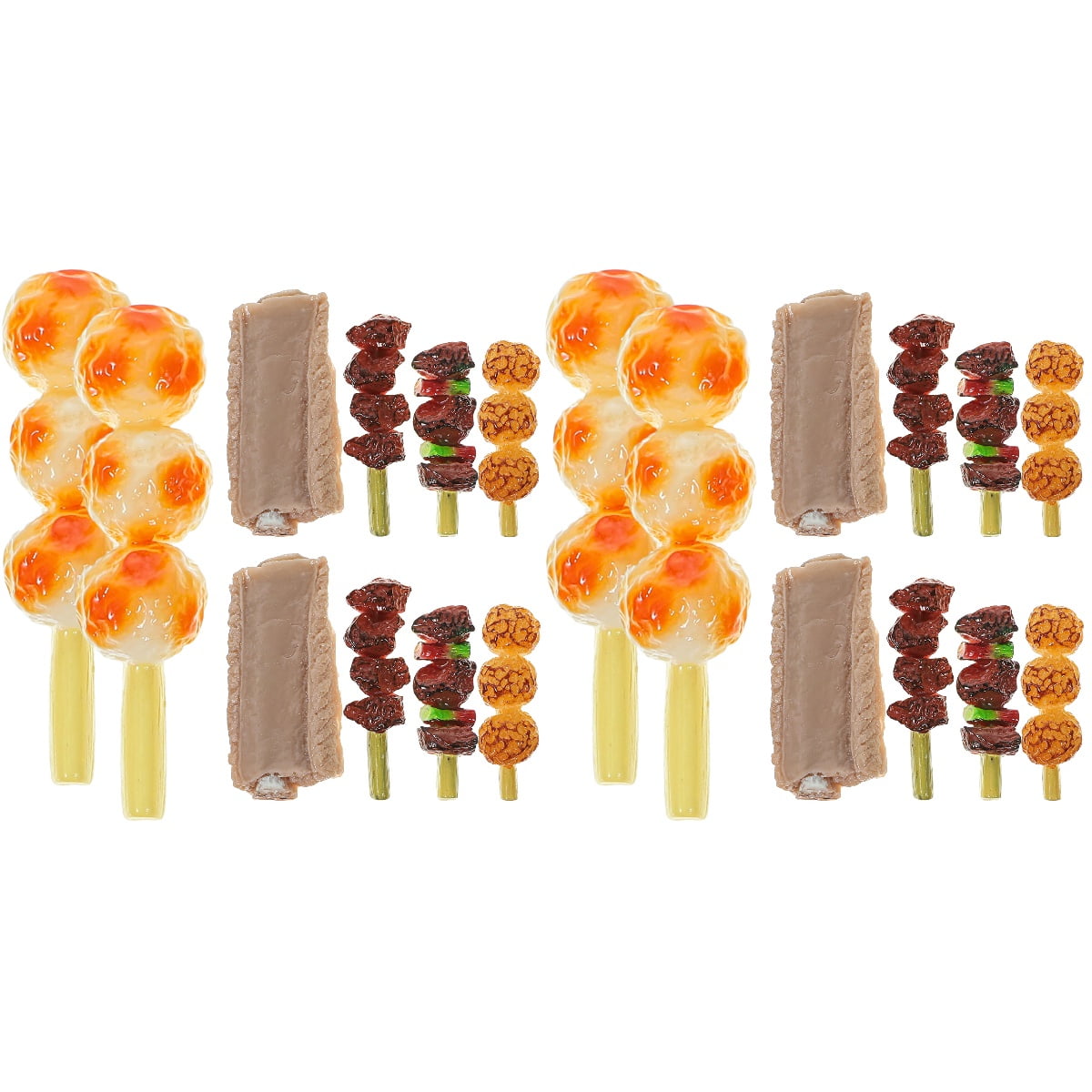 20 Pcs Simulation Barbecue Skewers Children's Toys Kids Educational ...