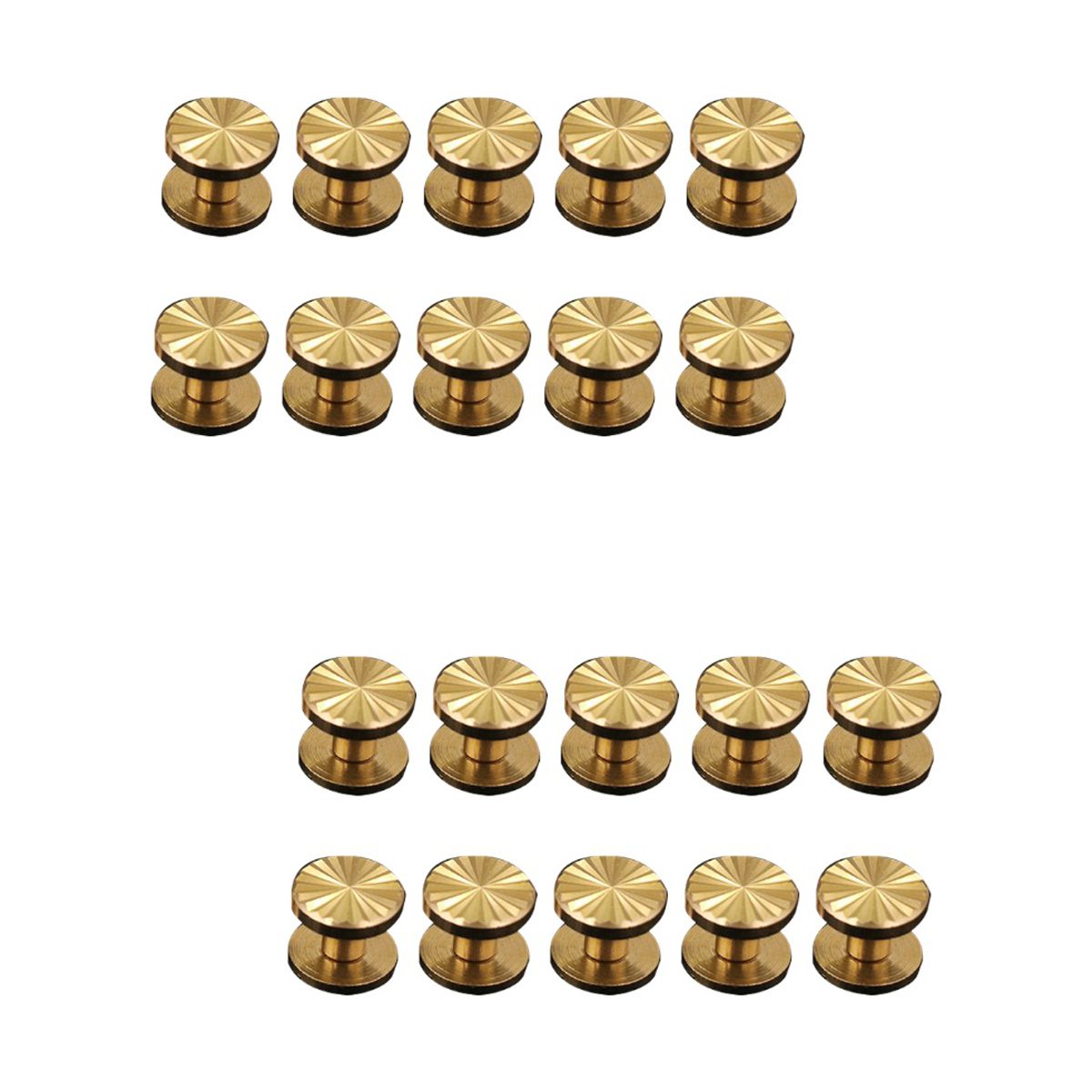 20 Pcs Skin Tape for Clothes Belt Harness Nail Rivet Sunflower Stud Bag ...