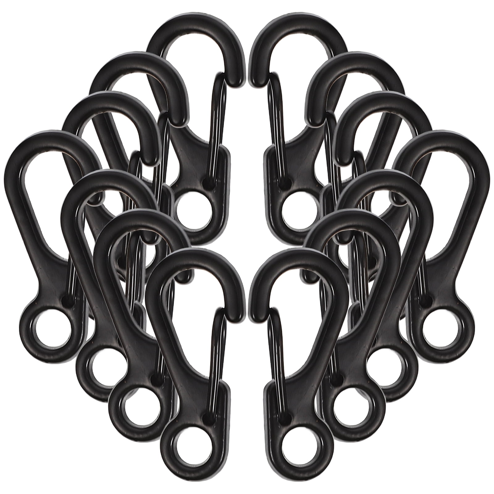 20 Pcs Small Hinges Spring Buckle Snap Hook Travel - Walmart.com