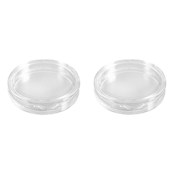 20 Pcs Small Round Transparent Plastic Coin Capsules Box 25Mm & 40Mm,20 ...
