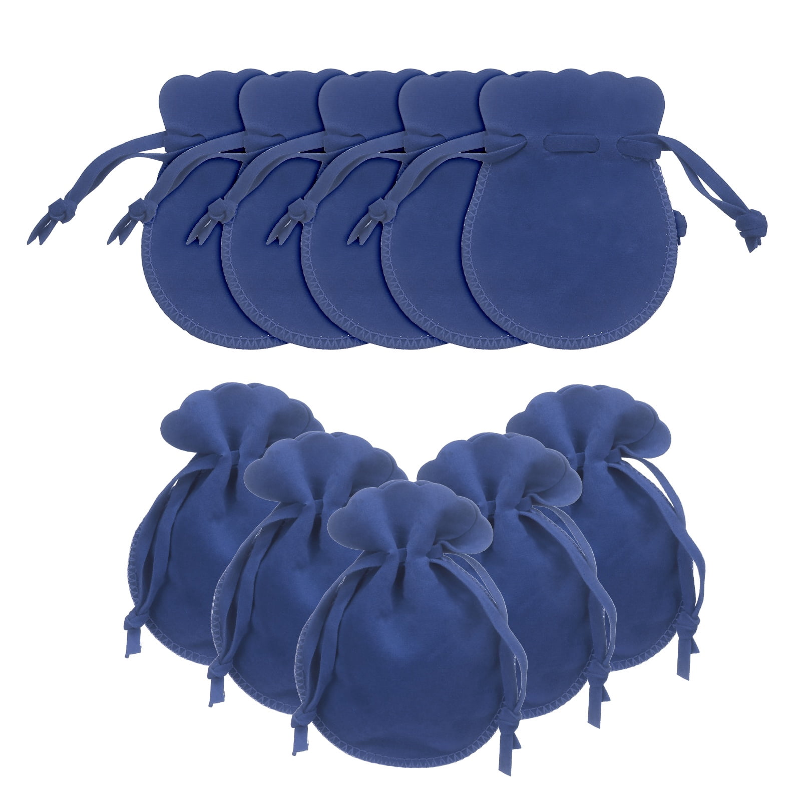 20 Pcs Small Velvet Drawstring Pouches, 2.8