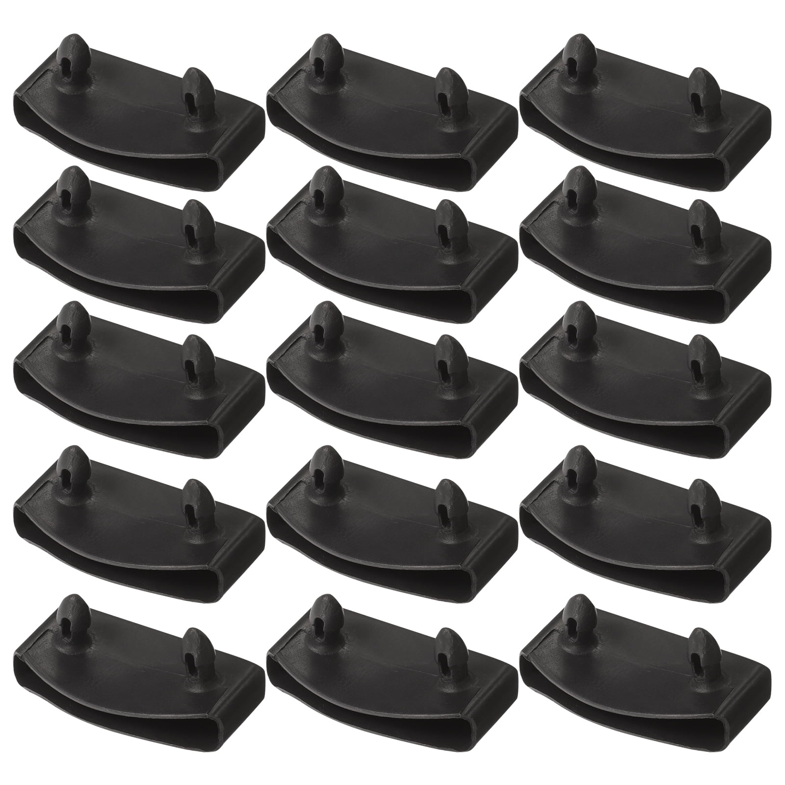20pcs Bed Slat End Caps Holders for Securing Plastic Black Durability ...